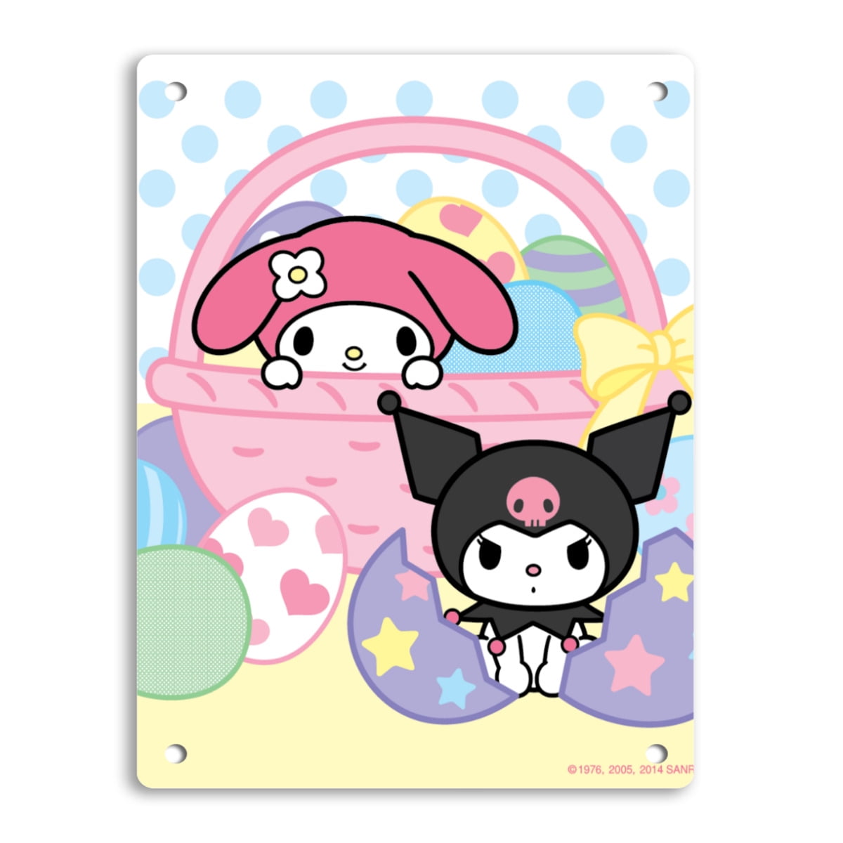 My Melody Wall Sign - Cartoon Aluminum Poster 12 X 15 Inch Home Bar ...