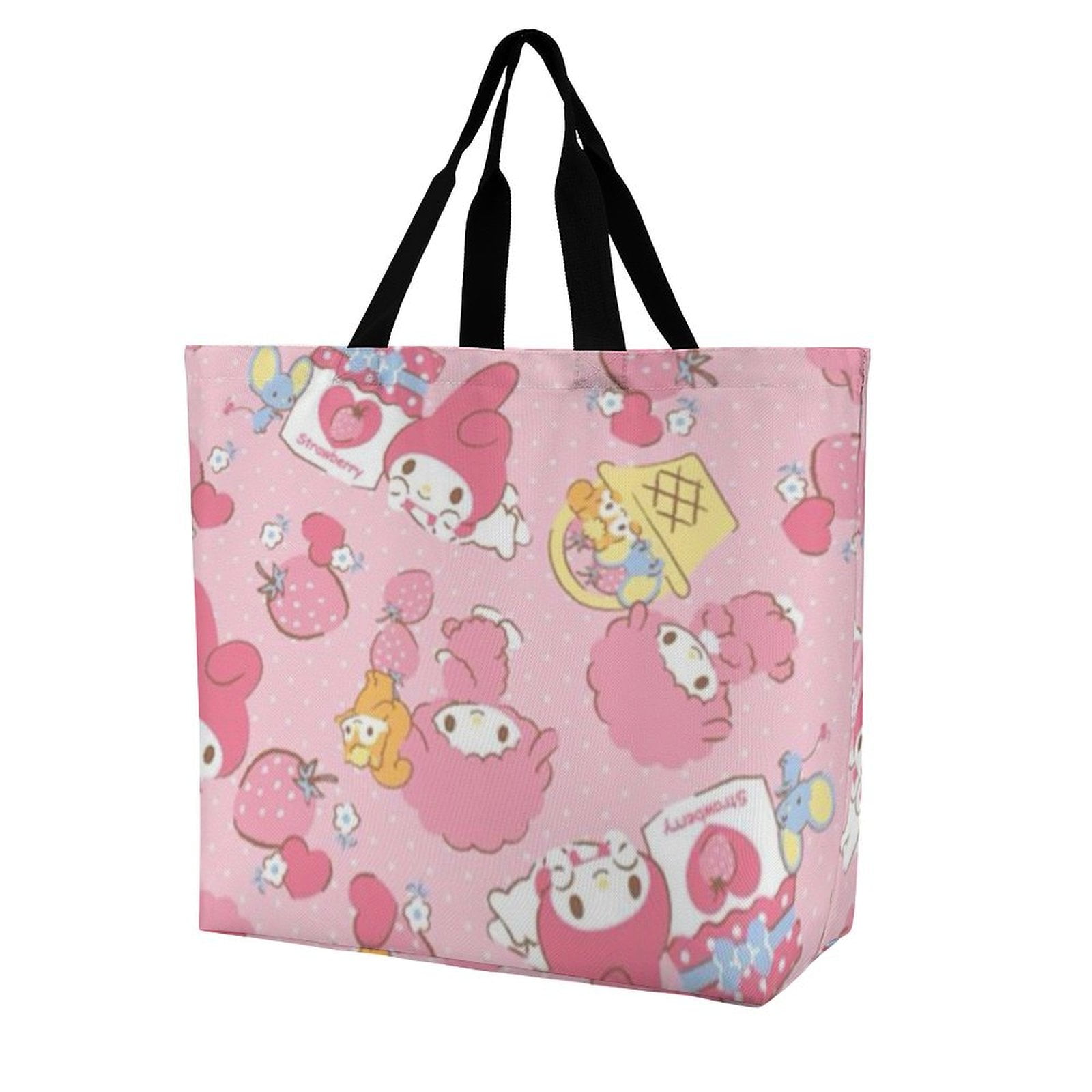 My Melody Women Tote Bags Lightweight One Shoulder Shopping Bag ...