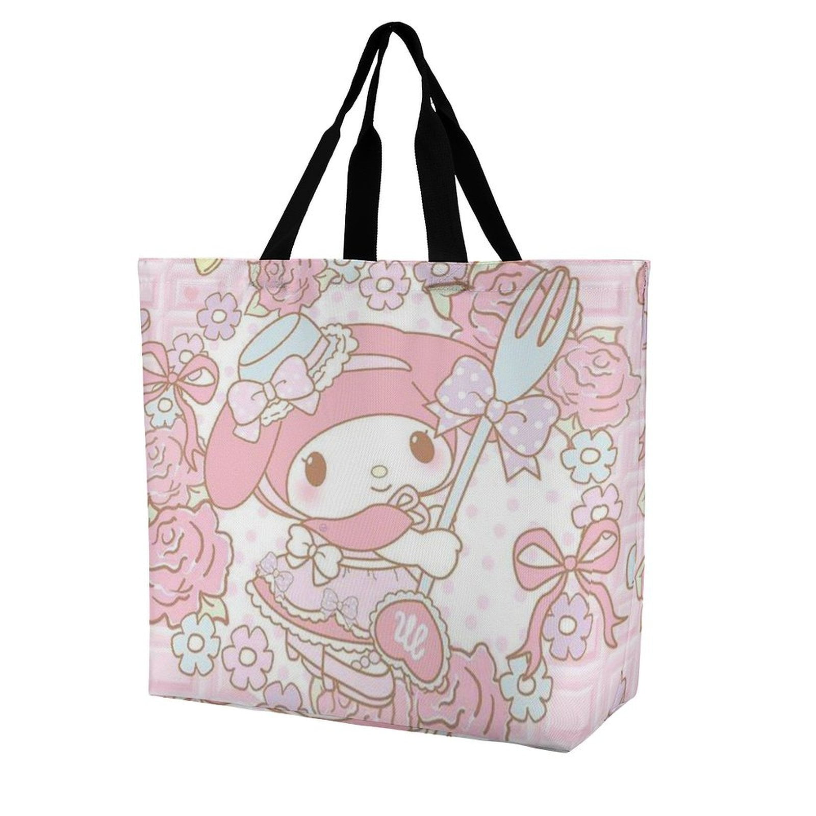 My Melody Women Tote Bags Lightweight One Shoulder Shopping Bag ...