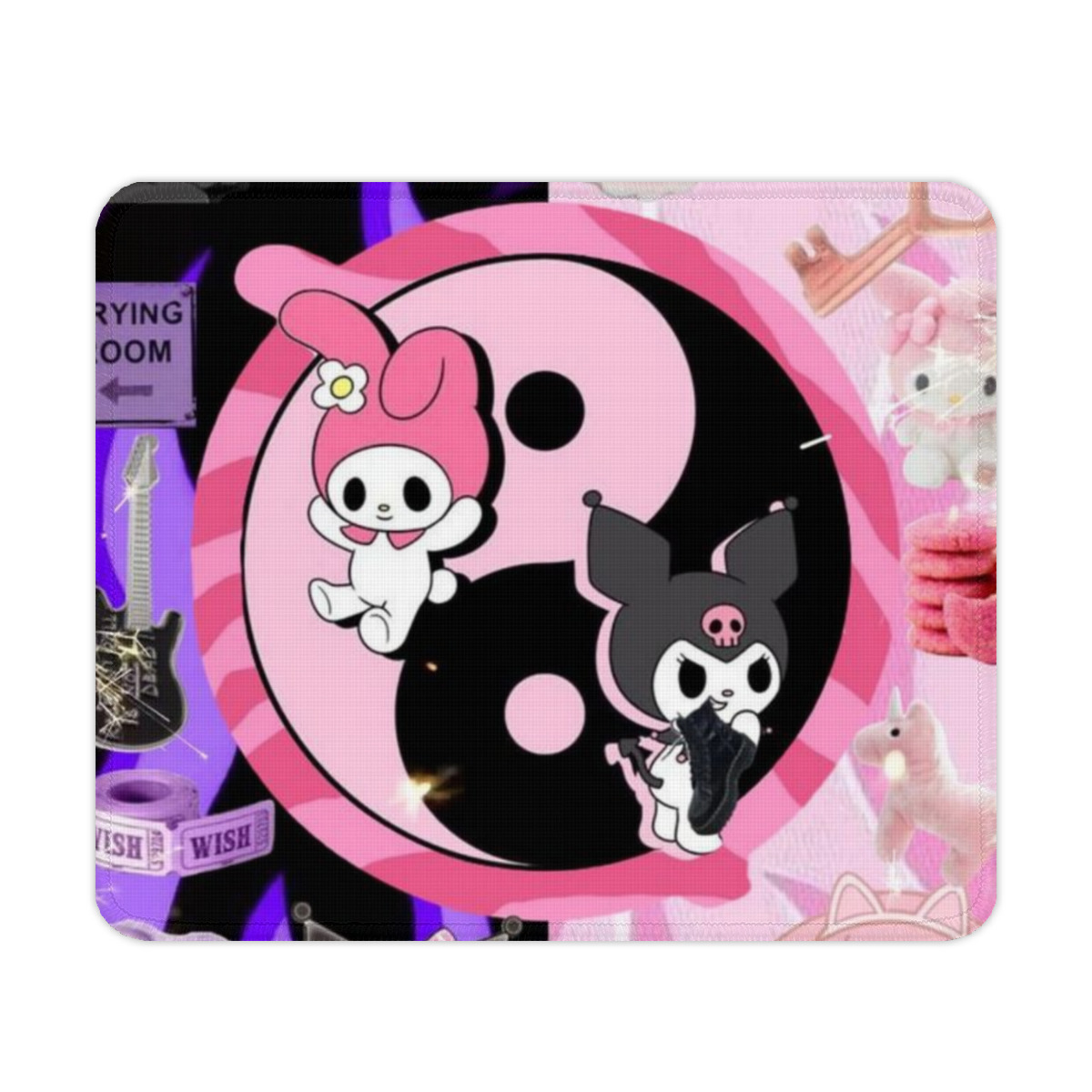 My Melody cute12*10in Genshin Impact Comfortable Mouse Pad Gaming Mouse ...