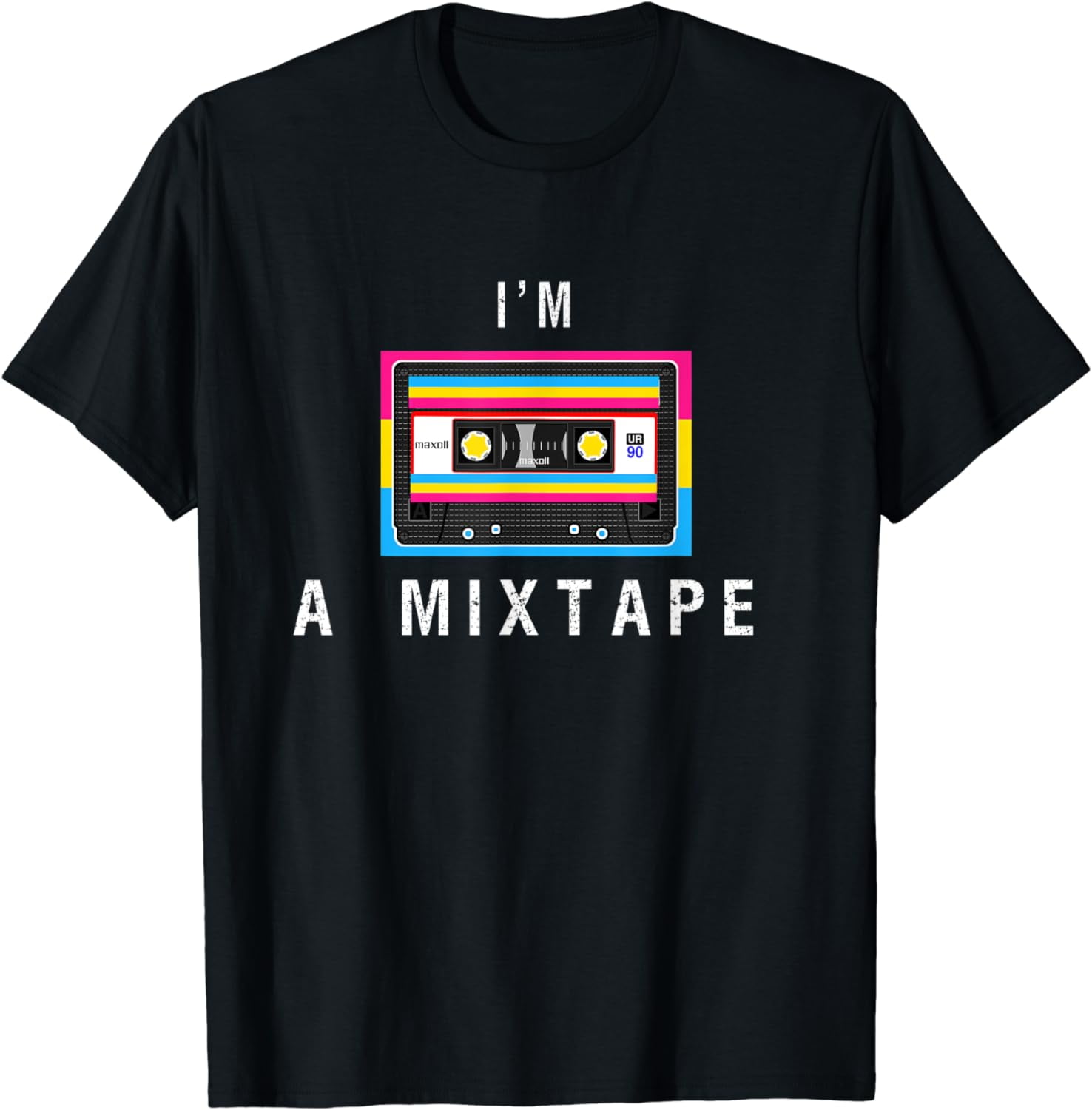 My Mixtapes Pansexual Pride I'm a Mixtape Pansexual T-Shirt - Walmart.com