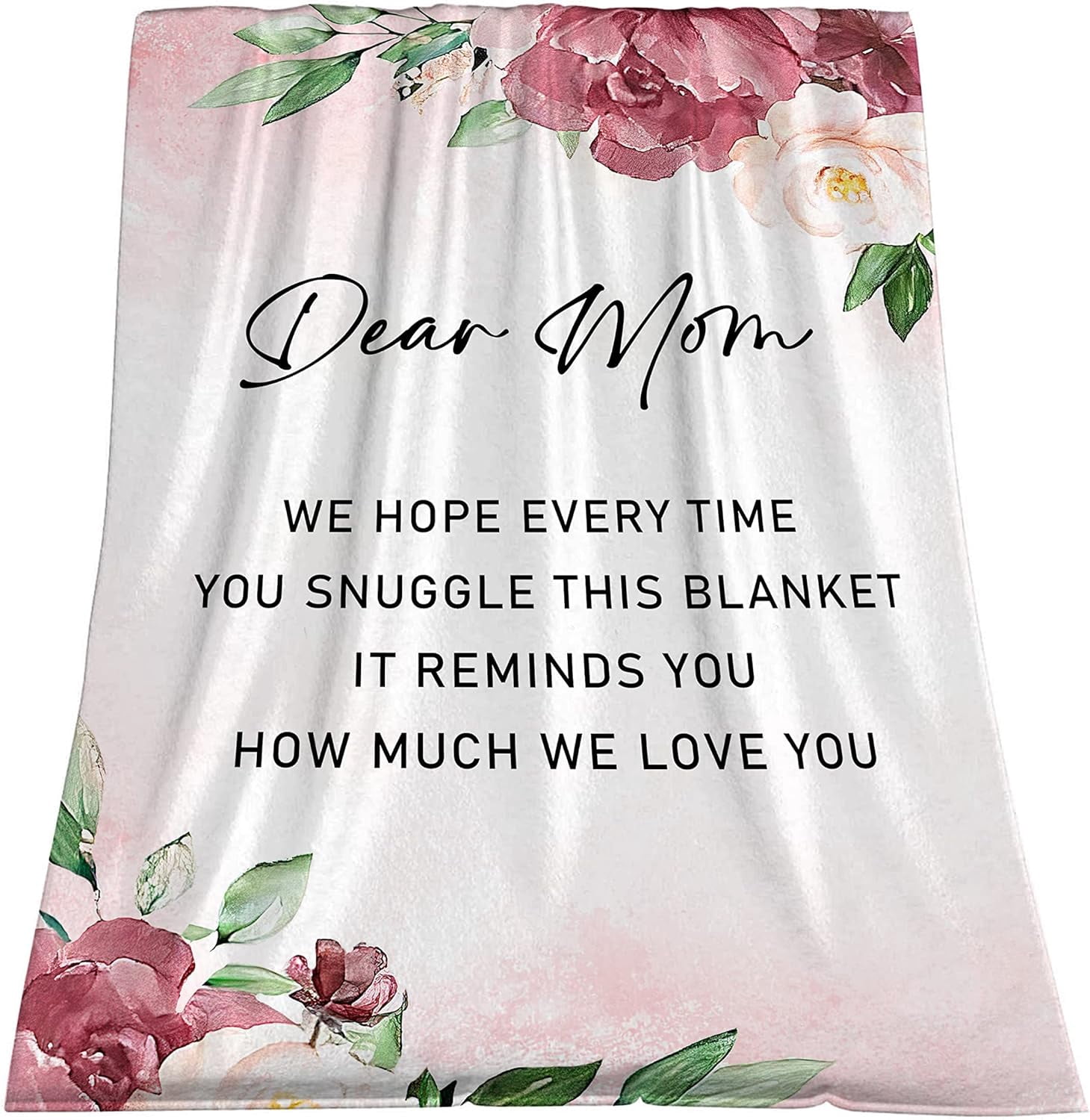 to My Mom Blanket from Daughter - Gifts for Mom from Daughter, Son ...