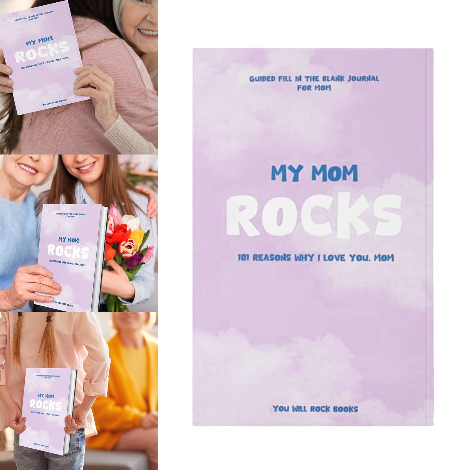 My Mom Rocks! 101 Reasons Why I Love You, Mom: Guided Fill In The Blank ...