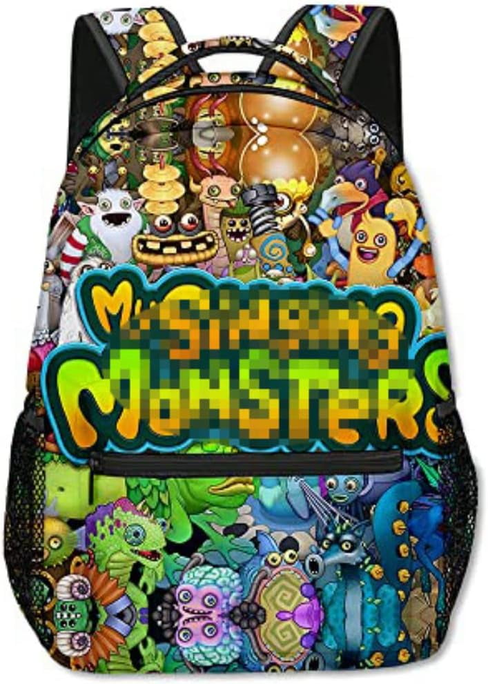 My Monsters Backpack Monsters Bags Travel Daypack - M Size/16in (13,M ...