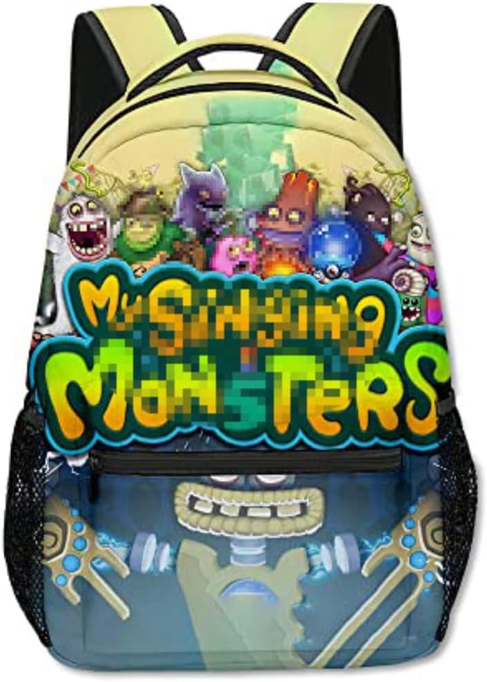My Monsters Backpack Monsters Bags Travel Daypack - M Size/16in (3,M ...