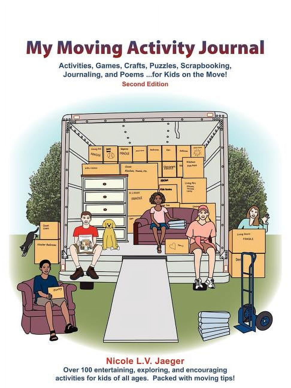 My Moving Activity Journal: Activities, Games, Crafts, Puzzles ...