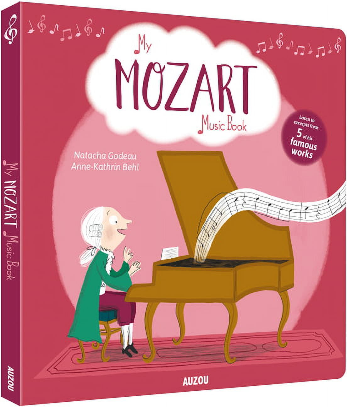 My Mozart Music Book (Board Book) - Walmart.com