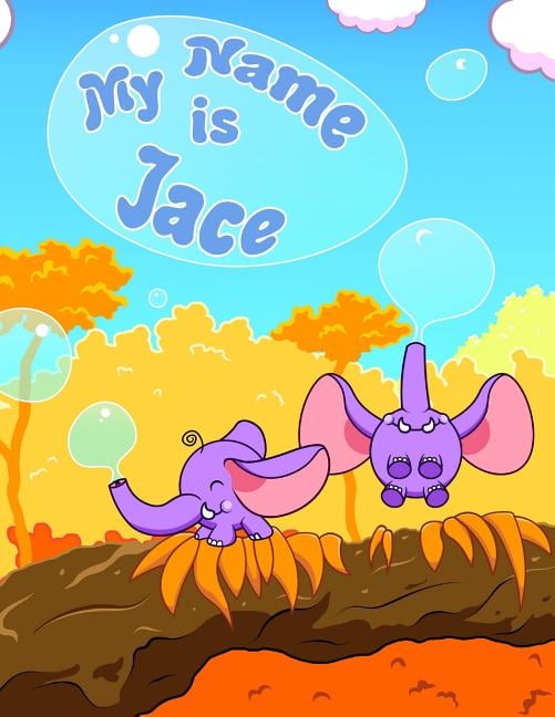 My Name is Jace: 2 Workbooks in 1! Personalized Primary Name and Letter ...