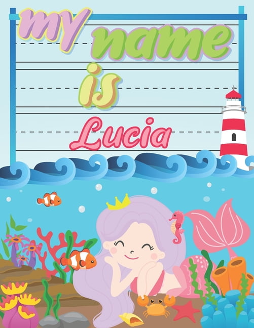 My Name is Lucia : Personalized Primary Tracing Book / Learning How to ...