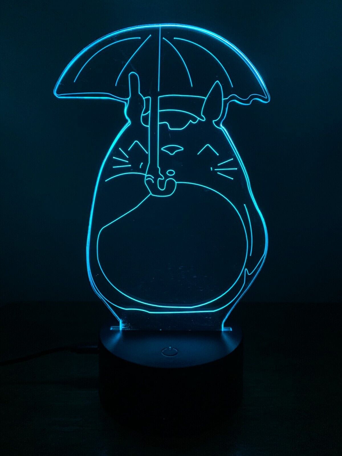 My Neighbor Totoro - 3D LED USB Night Lamp w/ Touch Technology - Walmart.com