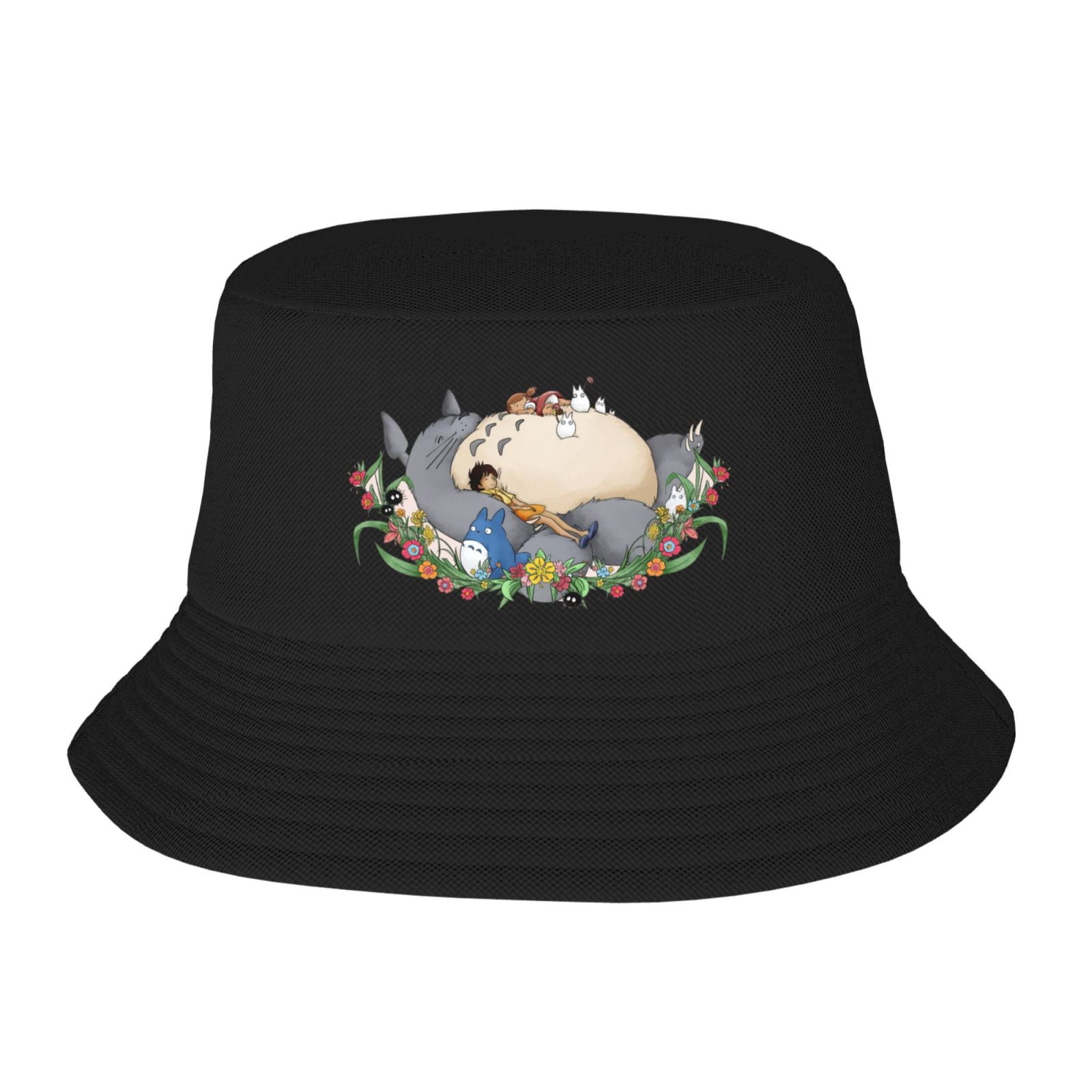 My Neighbor Totoro Art Fisherman Hat Summer Travel Bucket Beach Hat ...