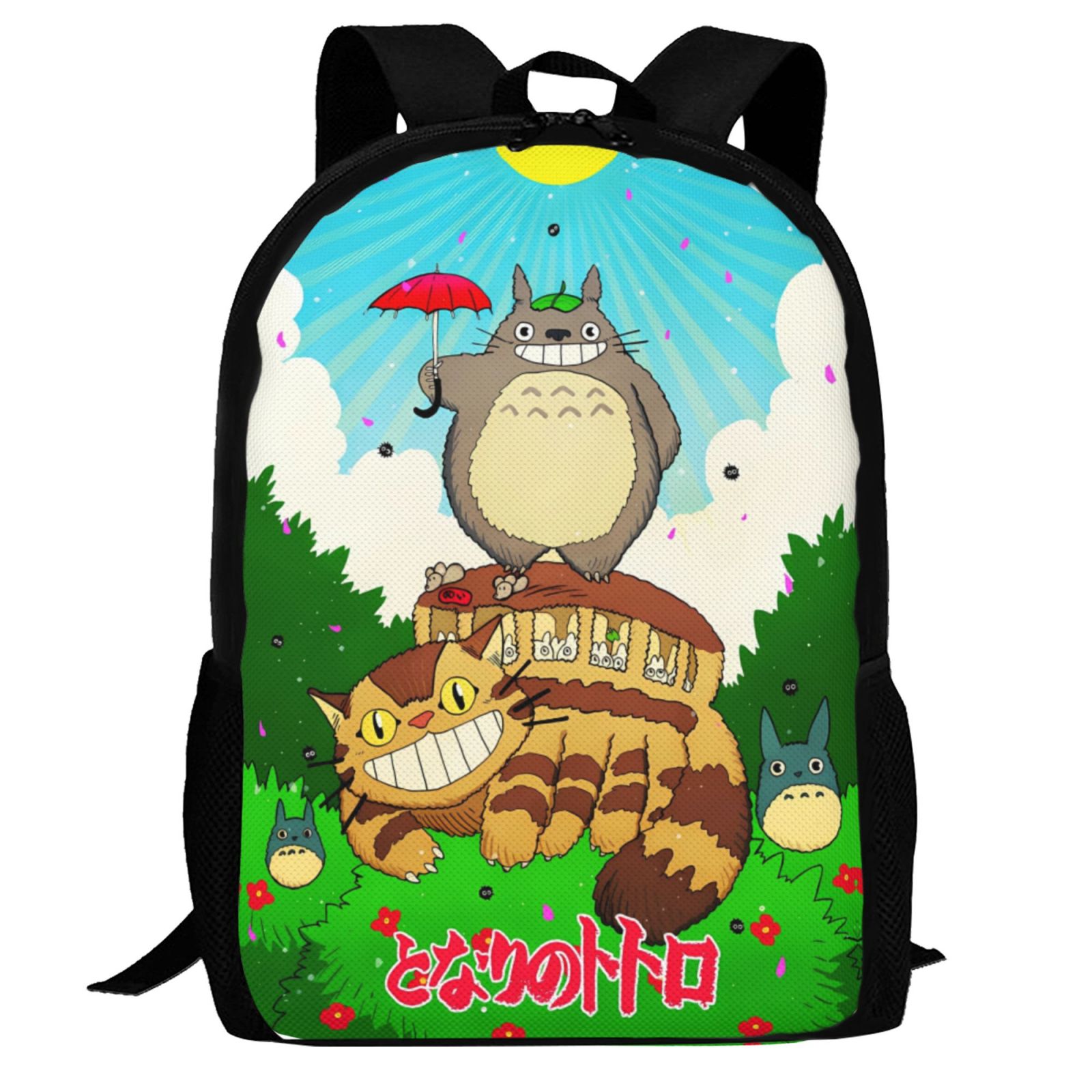My Neighbor Totoro Backpack,3d Print Laptop Backpack Lightweight Casual ...