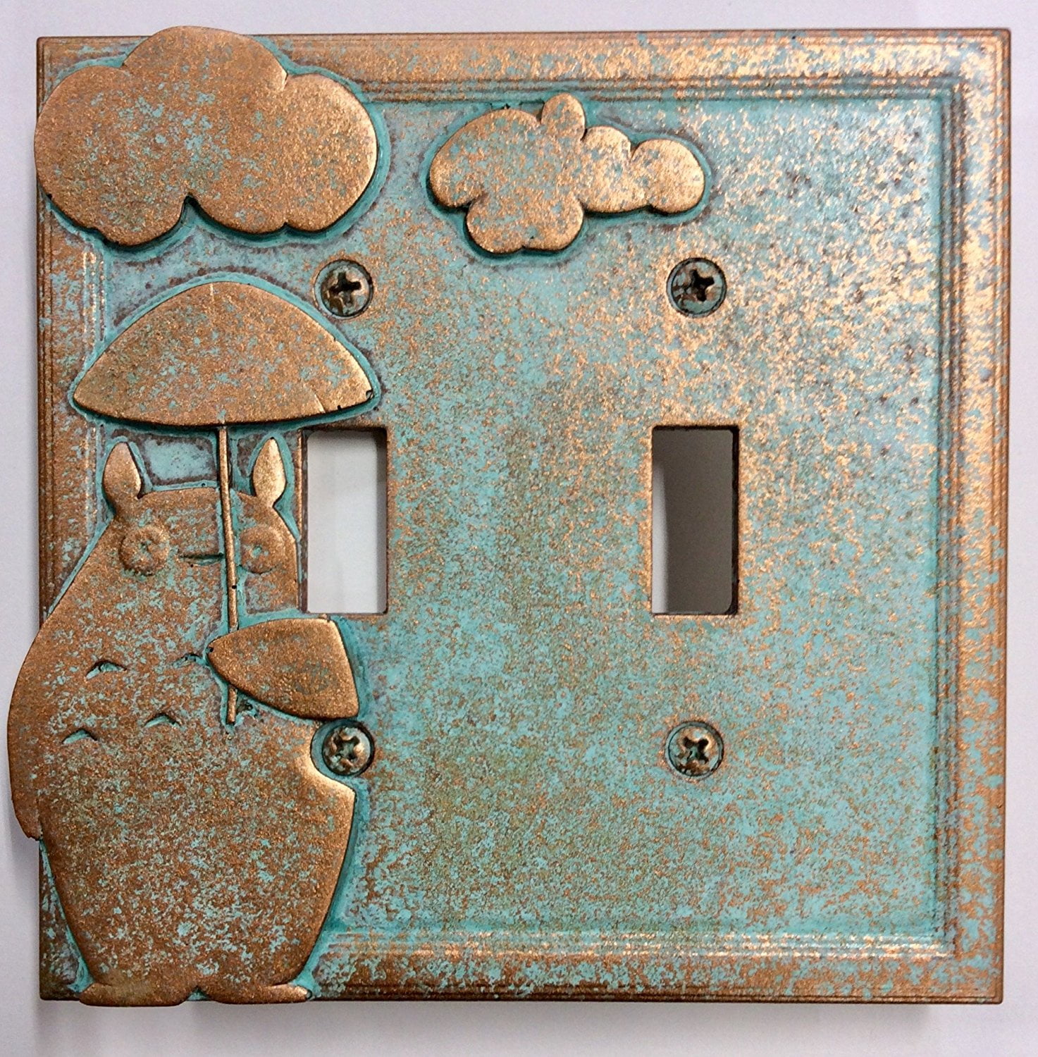 My Neighbor Totoro - Double Light Switch Cover - Walmart.com