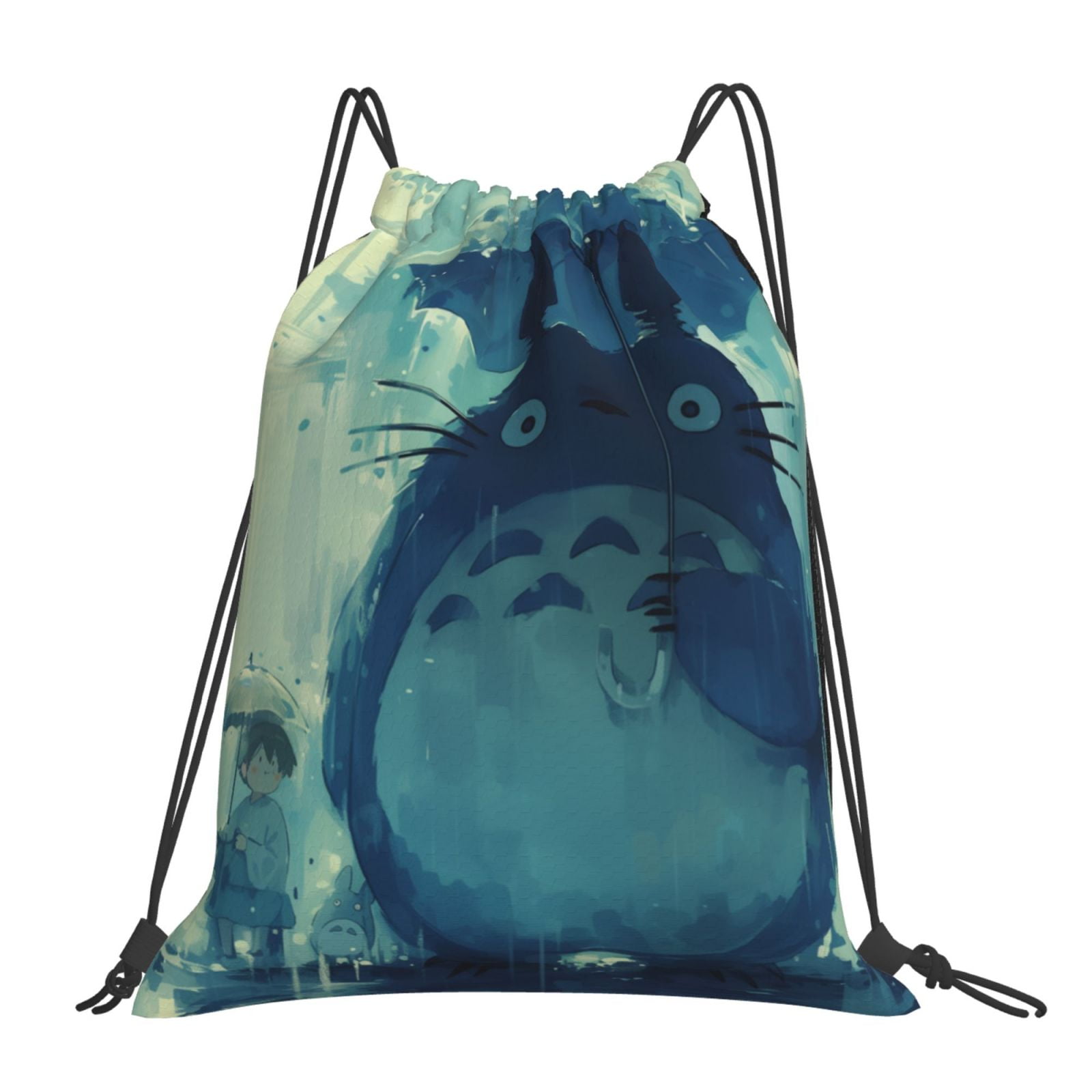 My Neighbor Totoro Drawstring Backpack Sport Gym Bag For Yoga Swimming ...