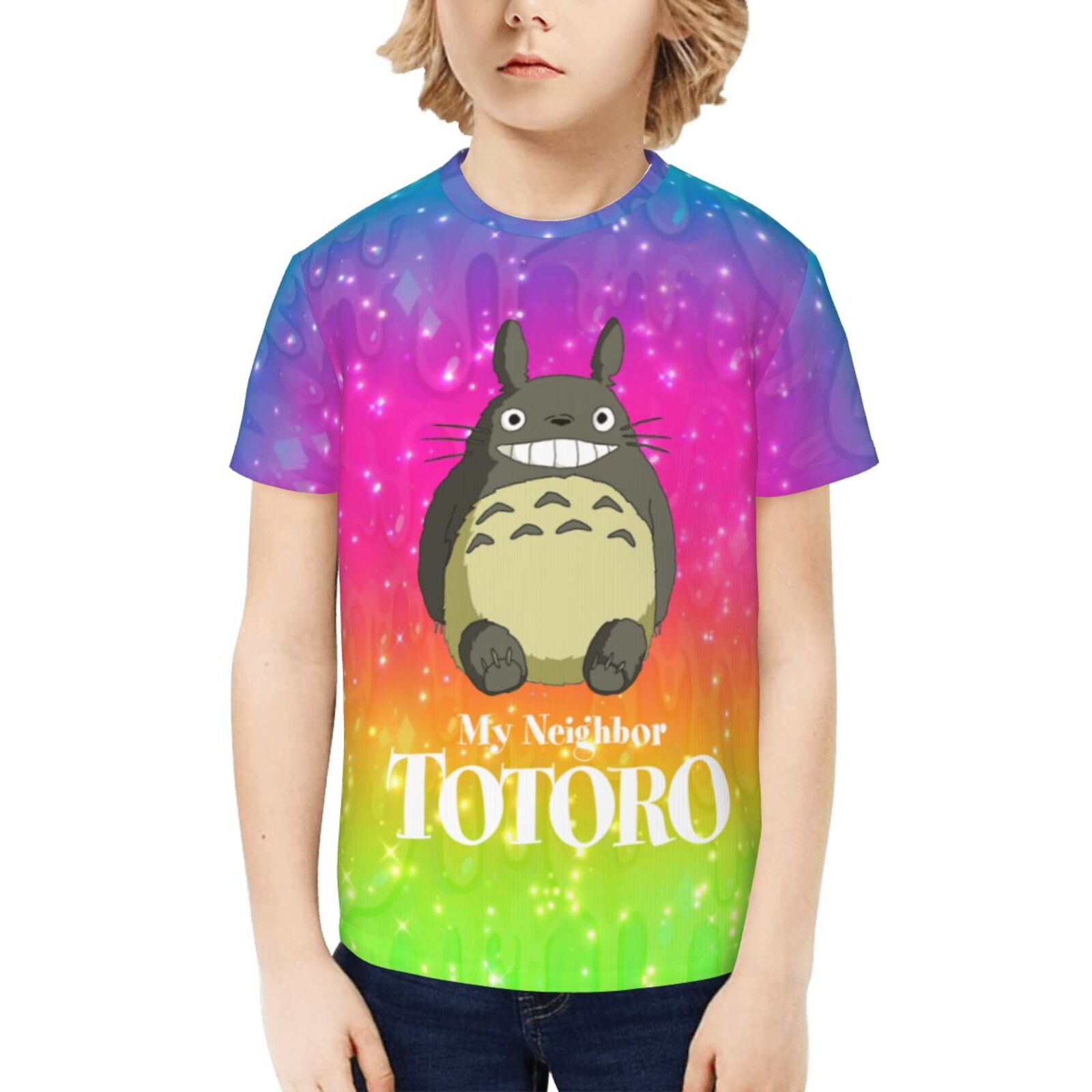 My Neighbor Totoro Kids T-Shirt 3d Printed Graphic T-Shirts Boys And ...