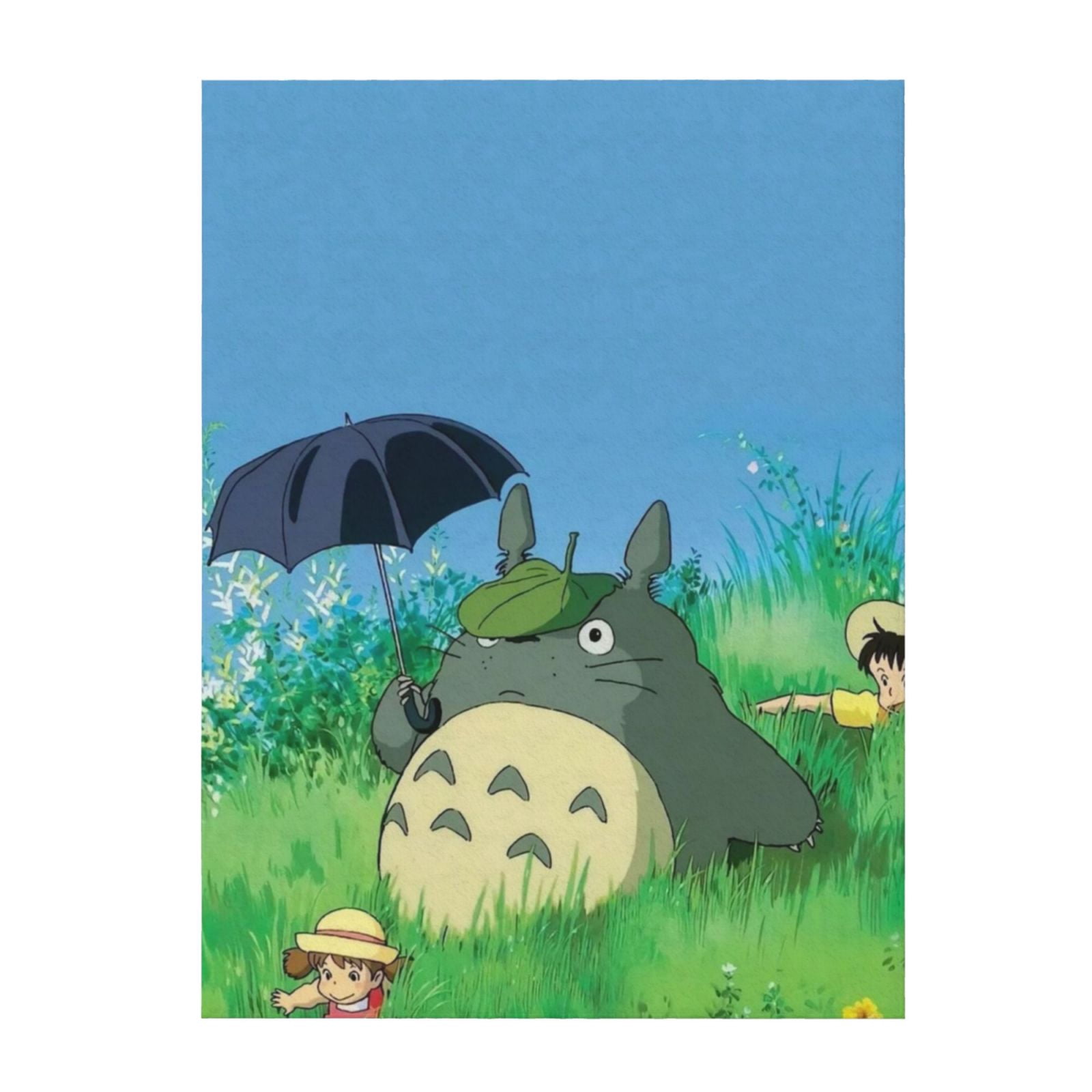 My Neighbor Totoro Plush Throw Blanket Super Soft Wool Blanket, Sofa ...