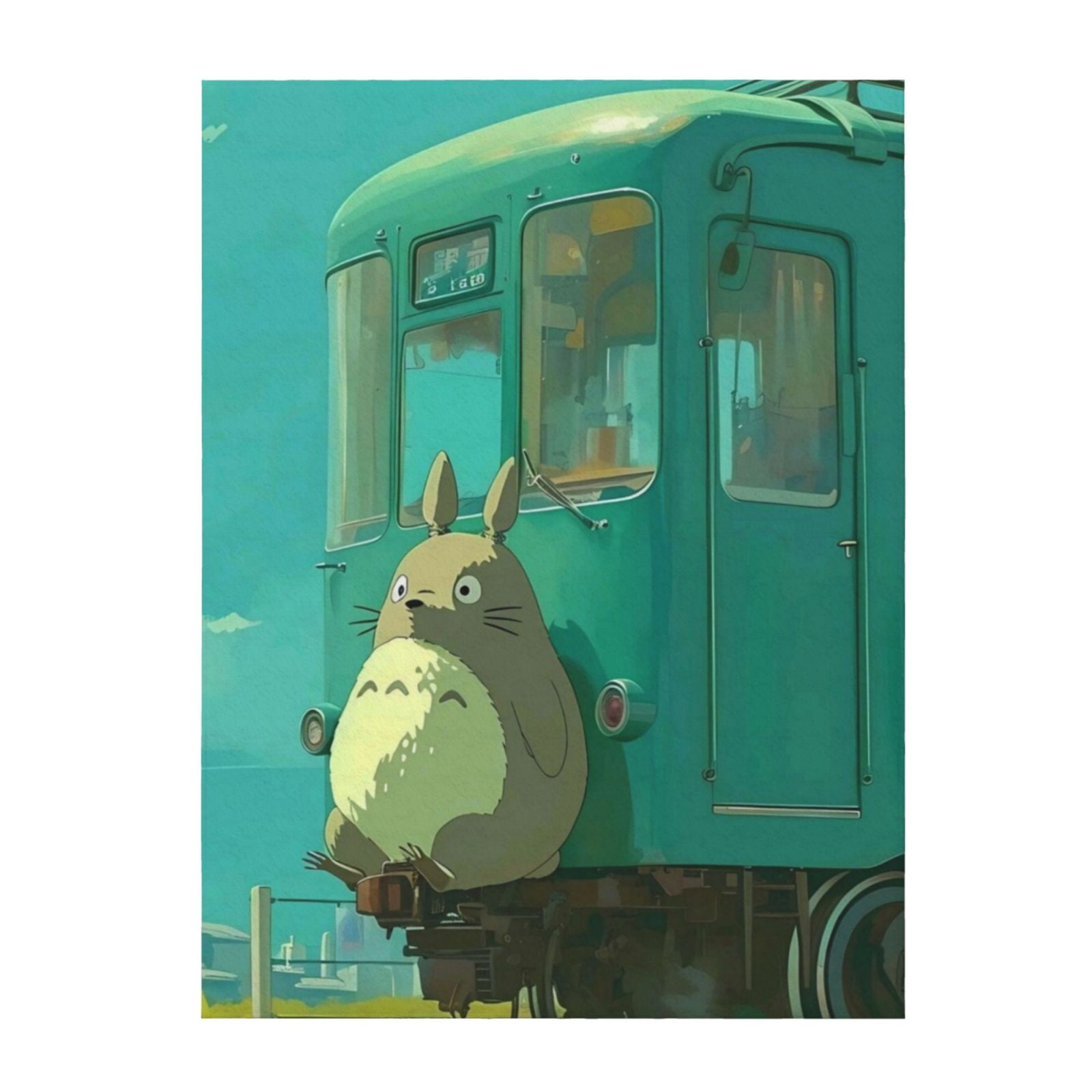My Neighbor Totoro Plush Throw Blanket Super Soft Wool Blanket, Sofa ...