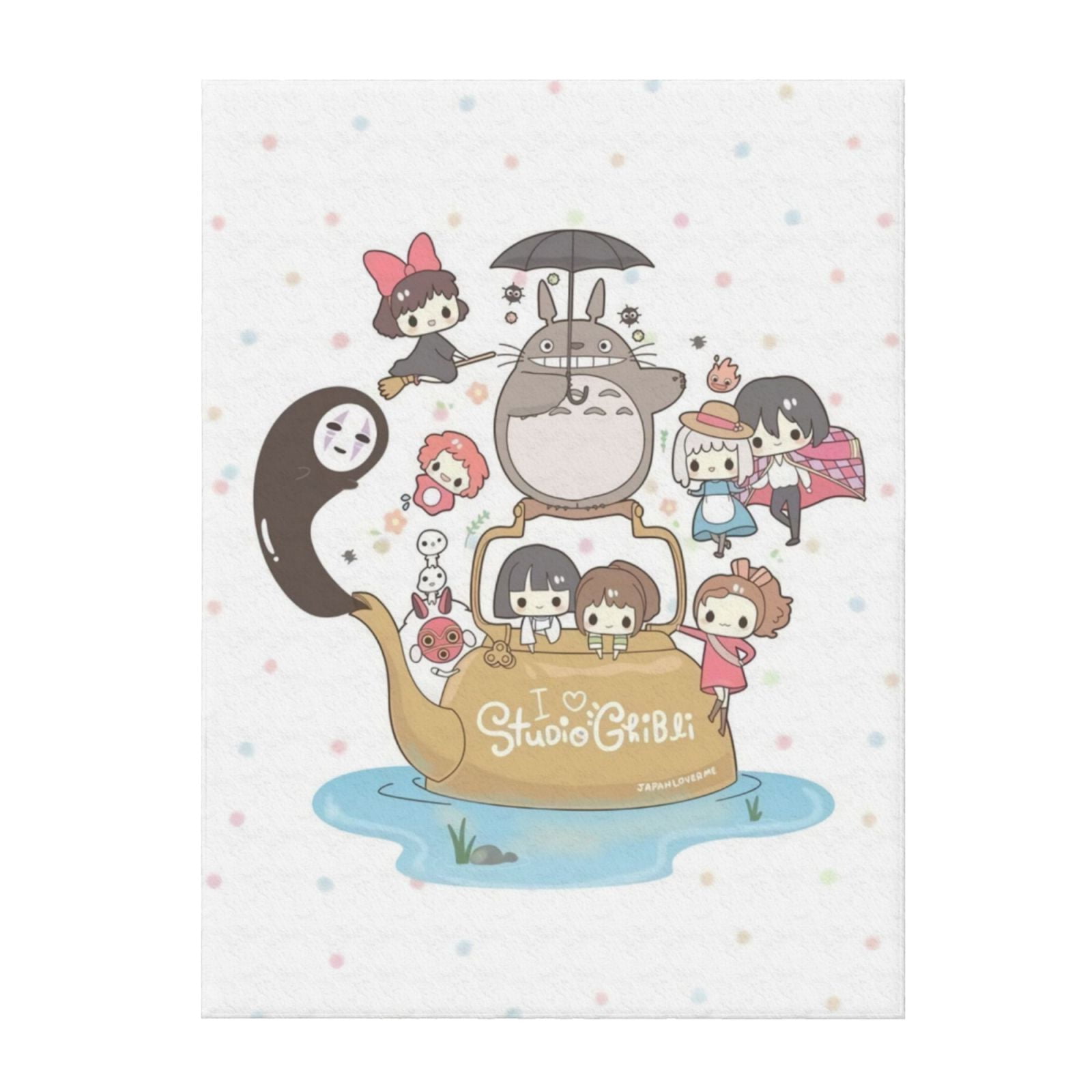 My Neighbor Totoro Plush Throw Blanket Super Soft Wool Blanket, Sofa ...