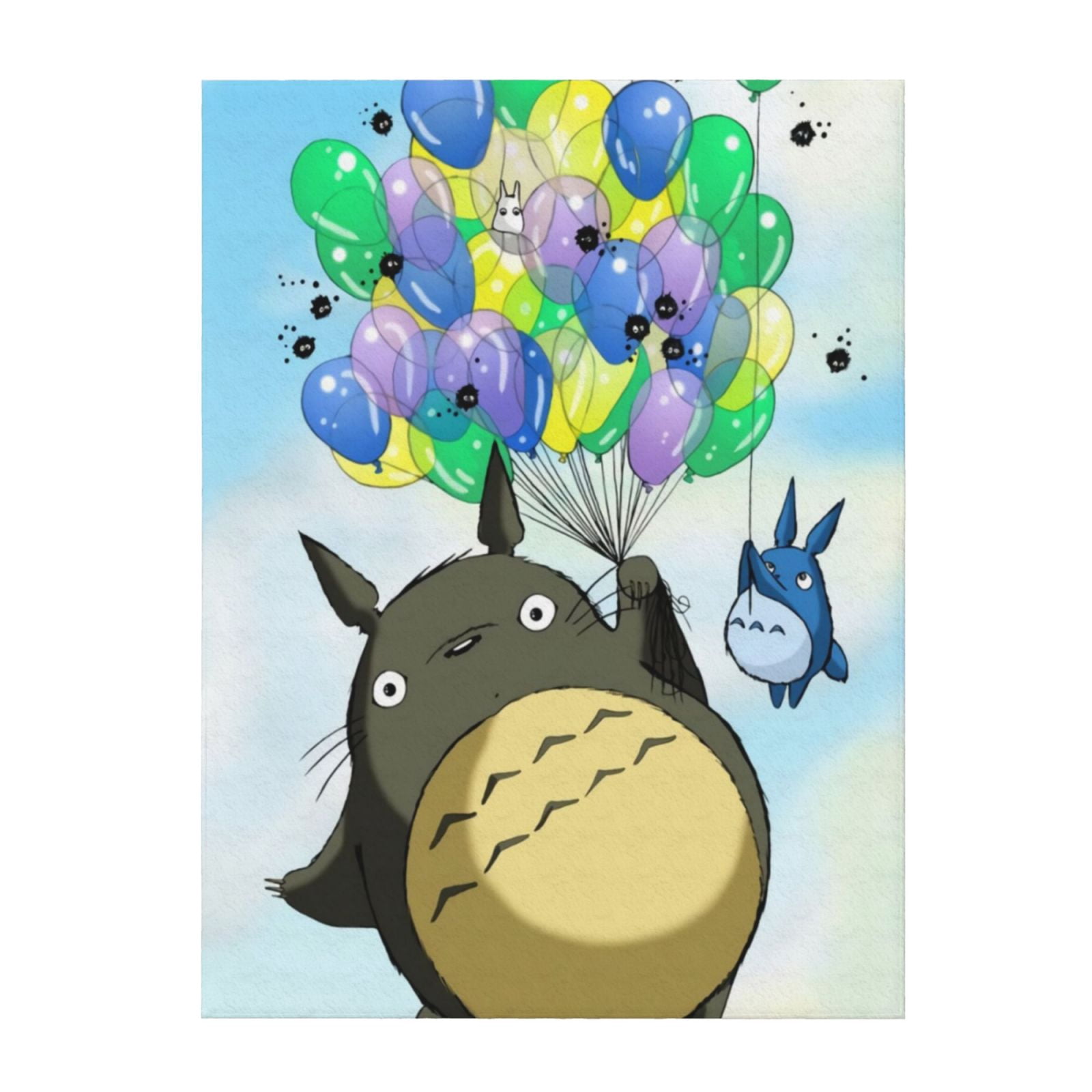 My Neighbor Totoro Plush Throw Blanket Super Soft Wool Blanket, Sofa ...