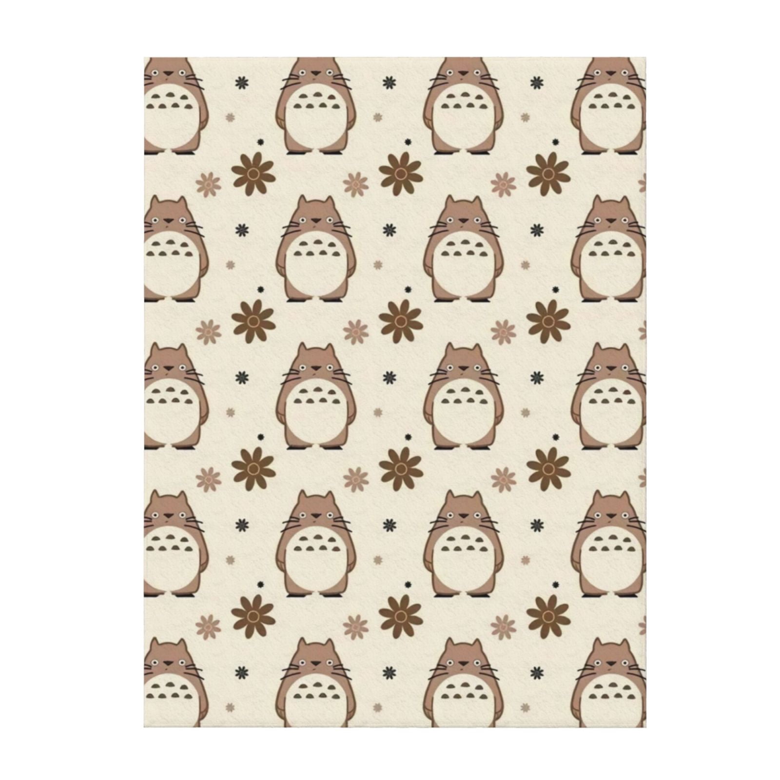 My Neighbor Totoro Plush Throw Blanket Super Soft Wool Blanket, Sofa ...