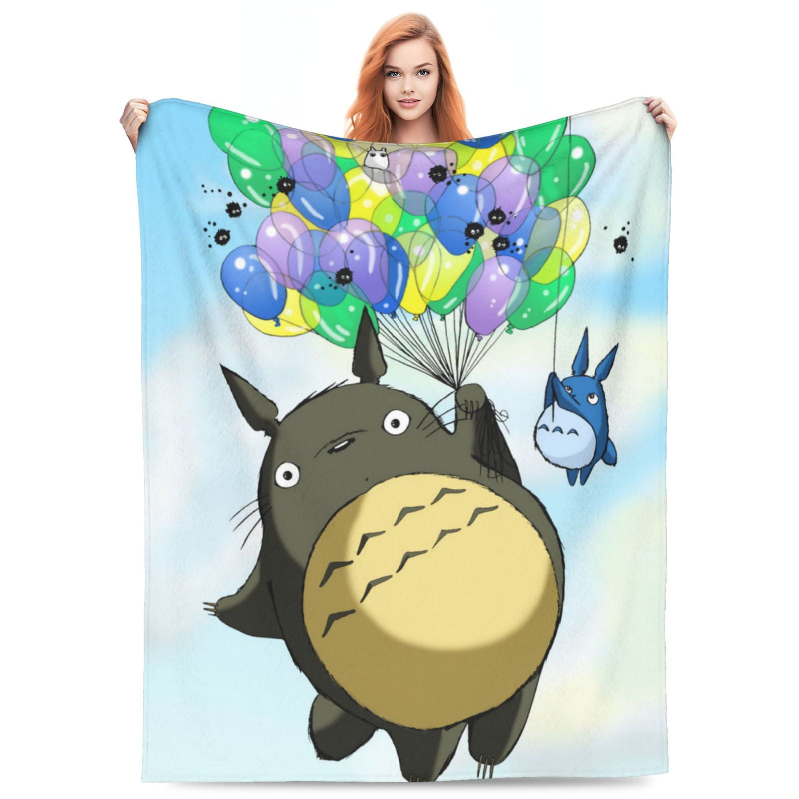 My Neighbor Totoro Throw Blanket Couch Bed Sofa Soft Lightweight Warm ...