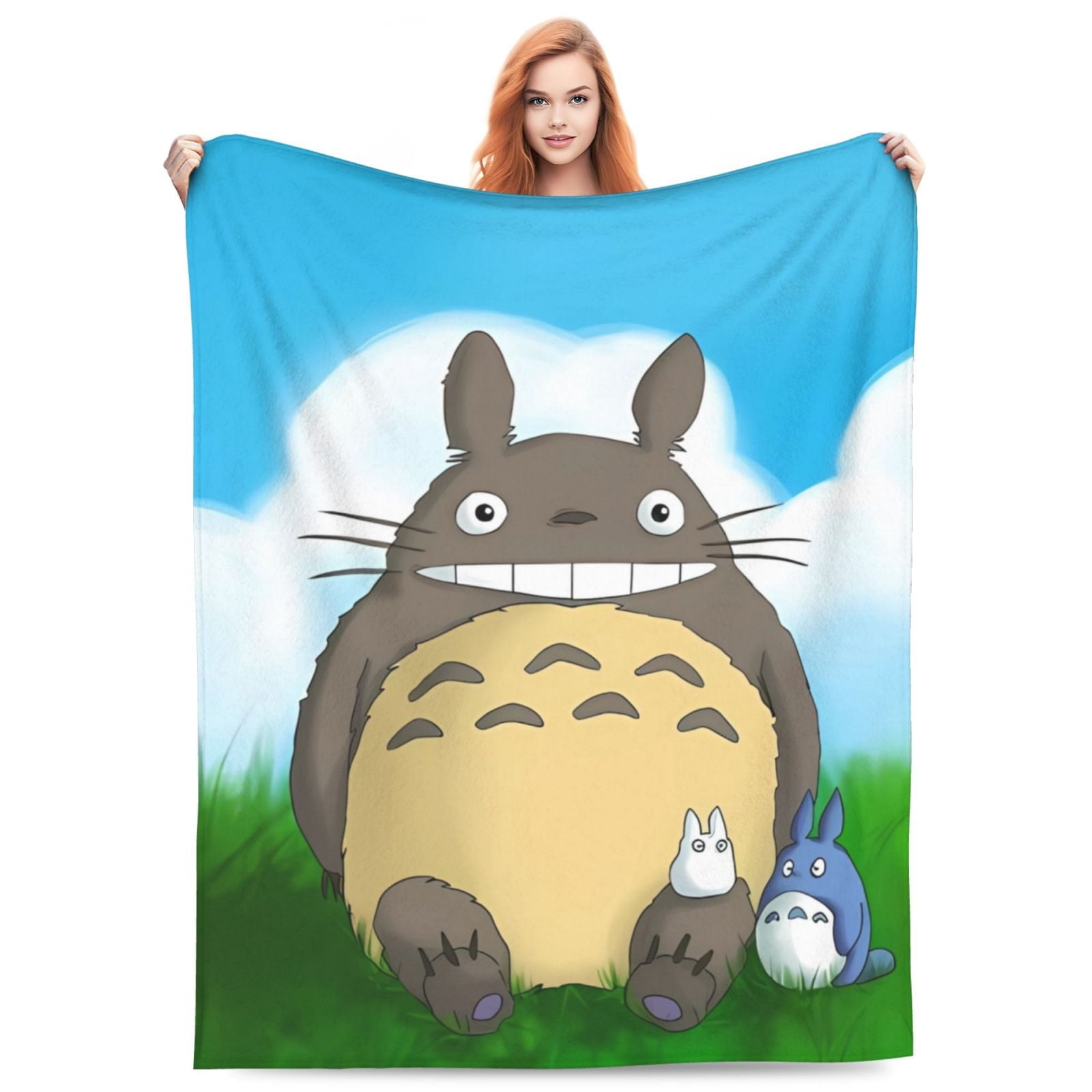 My Neighbor Totoro Throw Blanket Couch Bed Sofa Soft Lightweight Warm ...