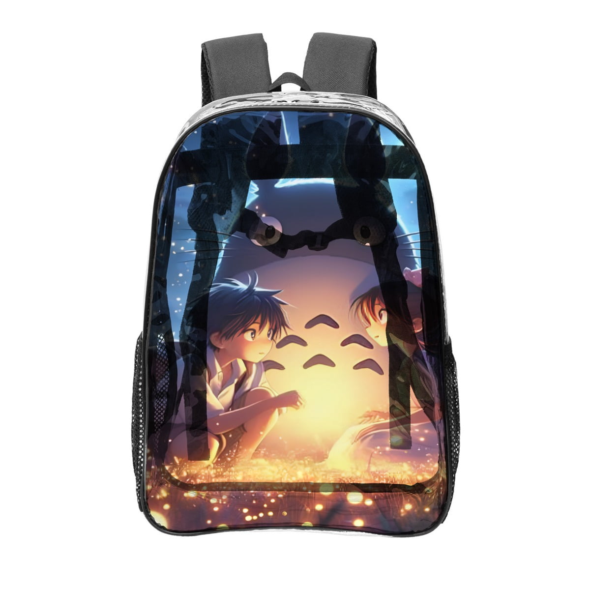 My Neighbor Totoro Transparent Backpack - Guard Dog Security, Durable ...
