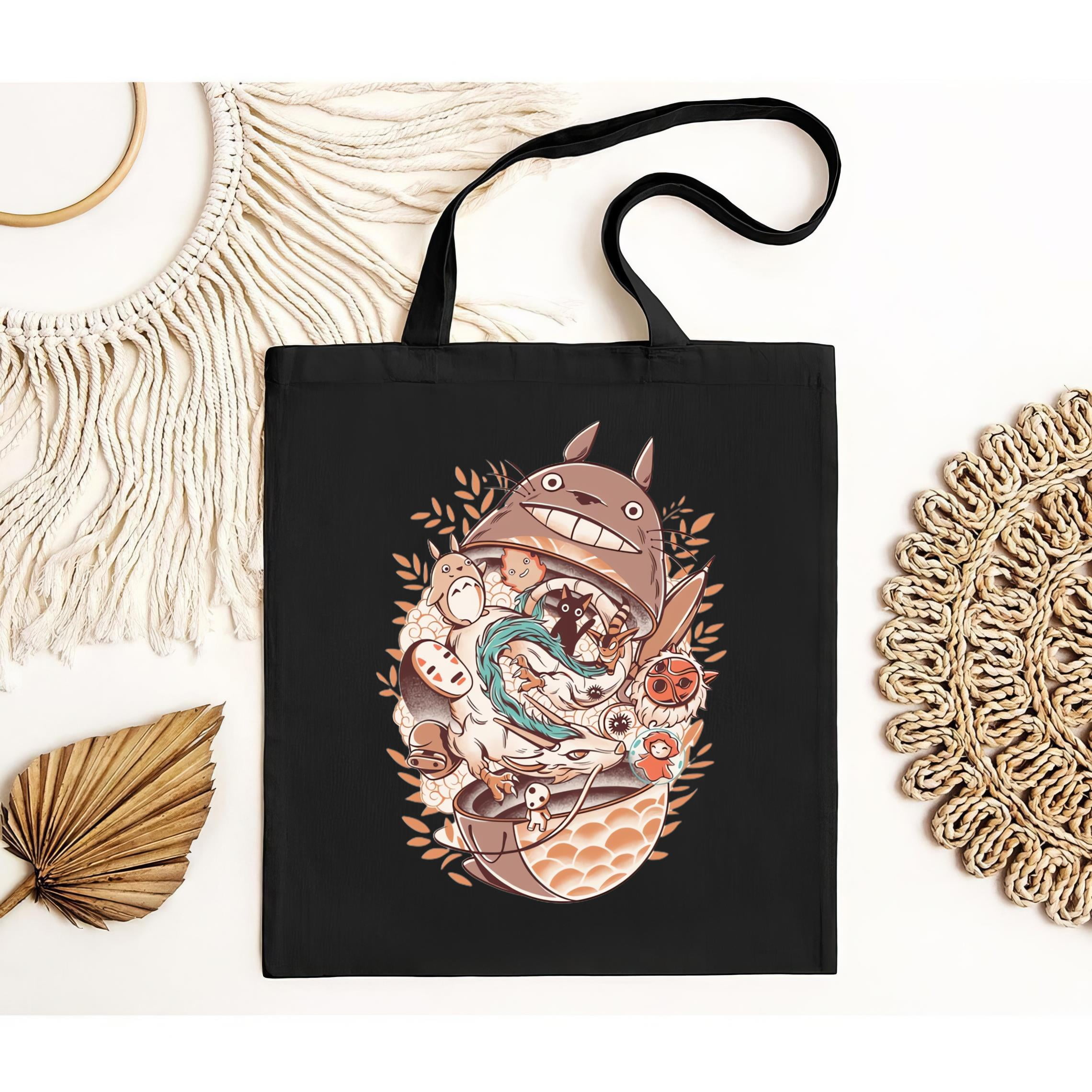 My Neighbour Totoro Bag, Studio Ghibli Bag, Ghibli Cartoon Bag, Totoro ...