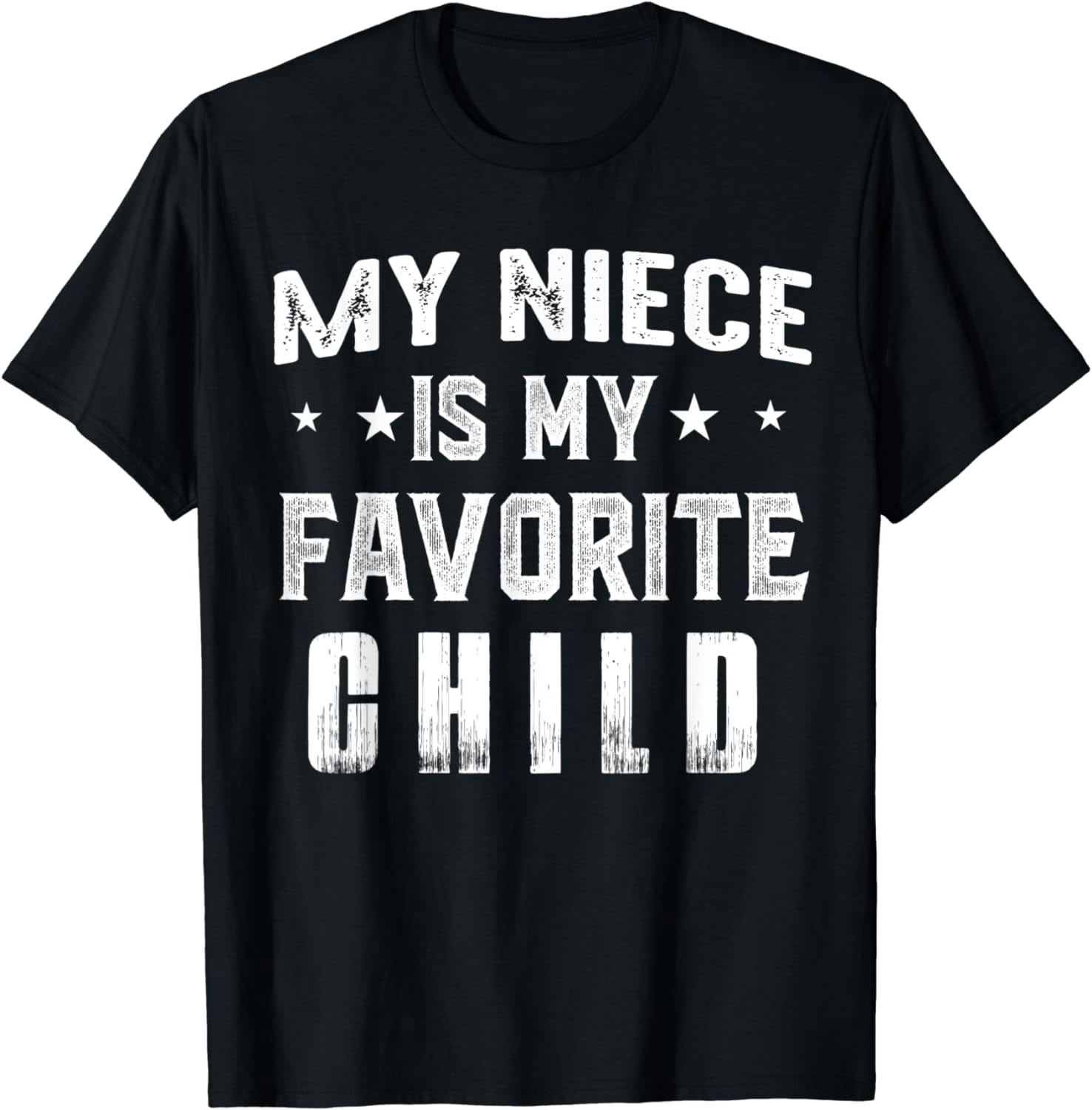 My Nice is My Favorite Child Funny Nice Aunt Uncle T-Shirt - Walmart.com