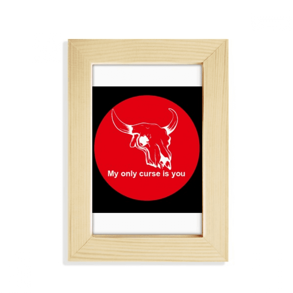 My Only Curse Is You Art Deco Fashion Desktop Display Photo Frame ...