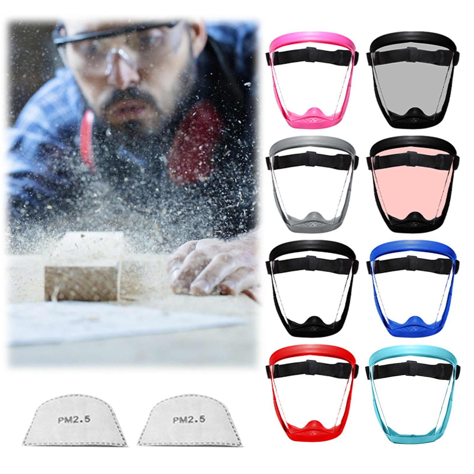 My Order! Tooltekt Anti-Dust & Fog-Free Face Shield, Byandbyair Anti ...