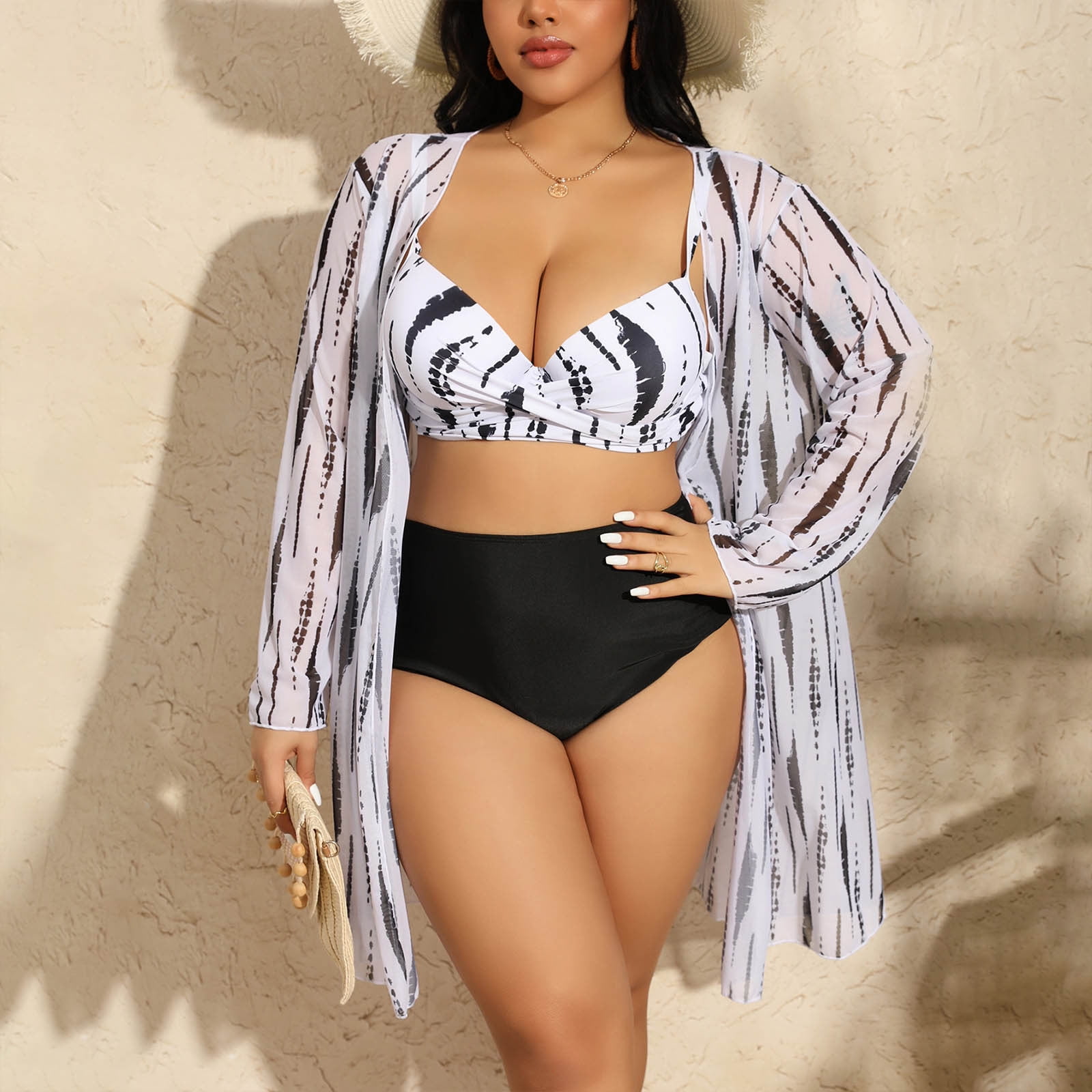 My Orders Womens Summer Tops Bathing Suit For Women Plus Size Two Piece