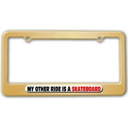 Roll Me Over, Off Road Truck Jeep License Plate Tag Frame, Multiple ...