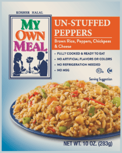 My Own Meals, Un-Stuffed Peppers, Kosher, Shelf Stable, 10 OZ, Pack of ...