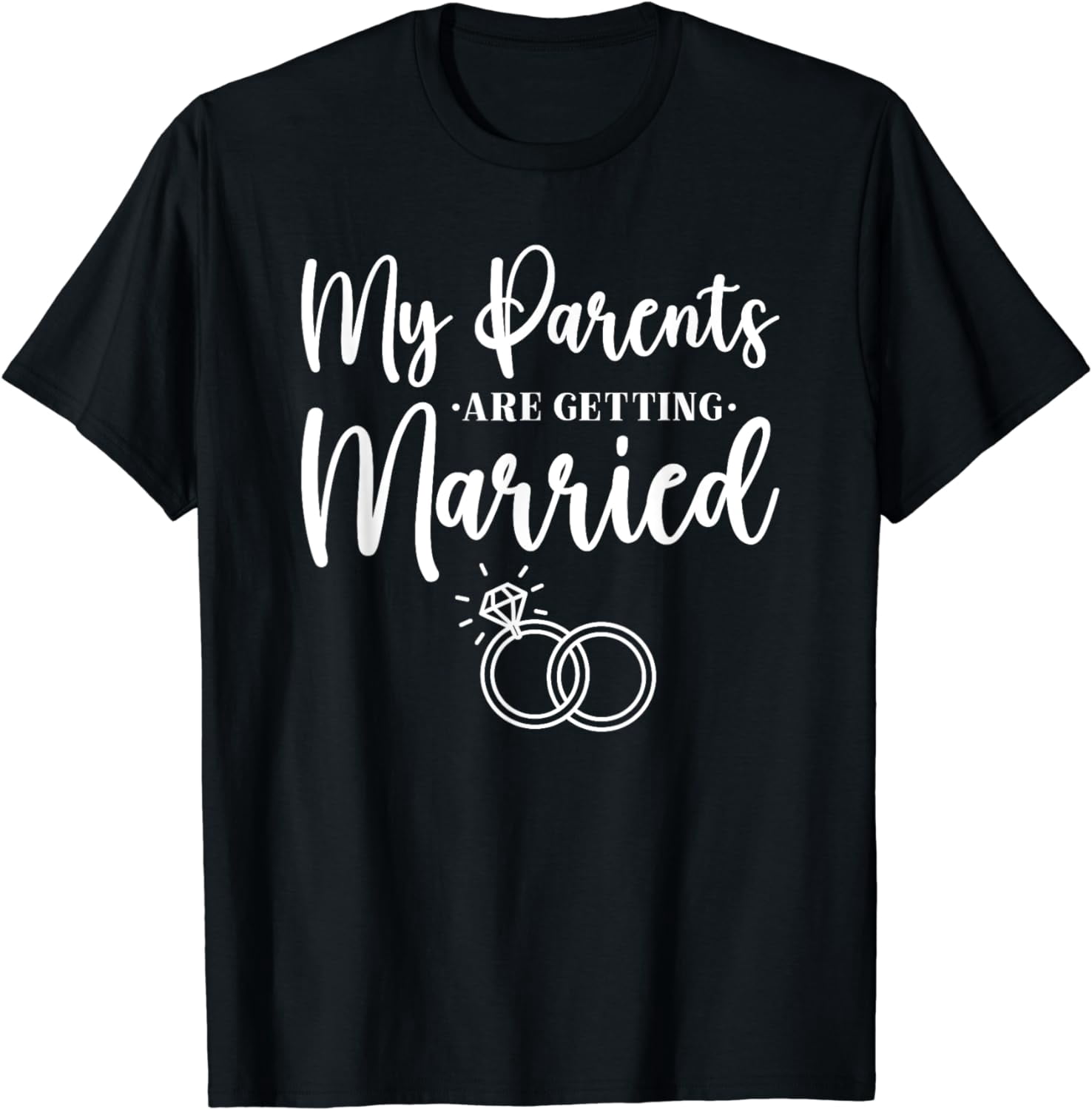 My Parents Are Getting Married Kids Wedding Announcement T-Shirt ...