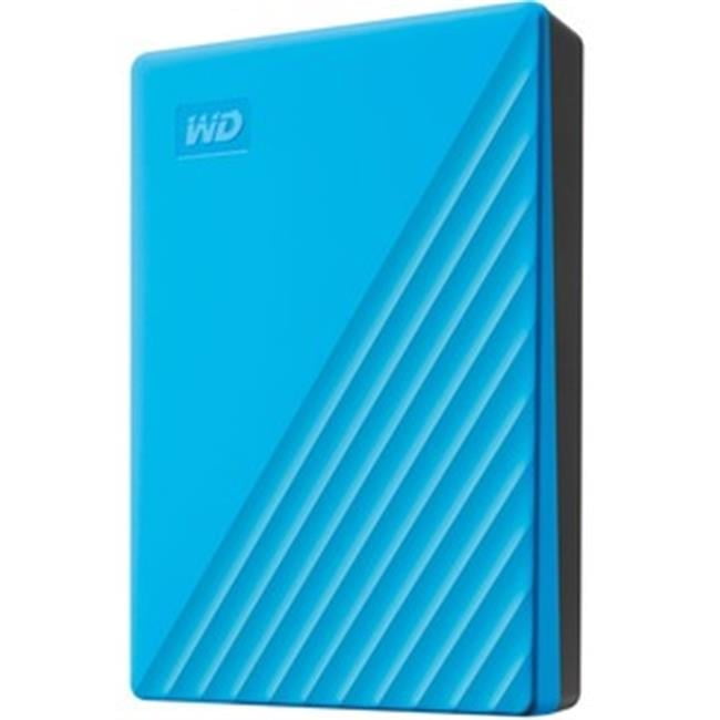 My Passport 4 TB Portable Hard Drive - External - Blue - Walmart.com
