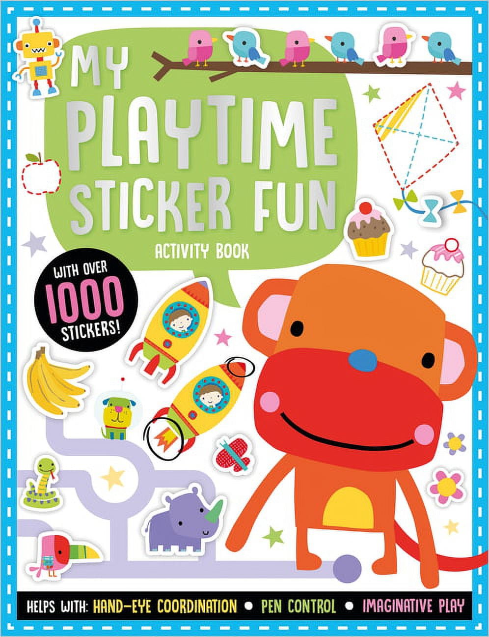 My Playtime Sticker Fun Activity Book (Paperback) - Walmart Business ...
