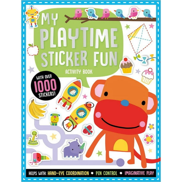 My Playtime Sticker Fun Activity Book (Paperback) - Walmart Business ...