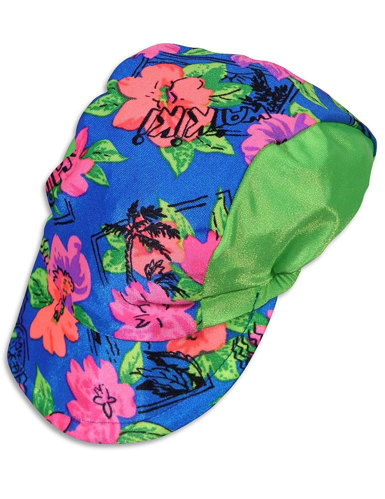 My Pool Pal - Baby Girls UV Sun Hat 27098-X-Small (blue green flowers ...
