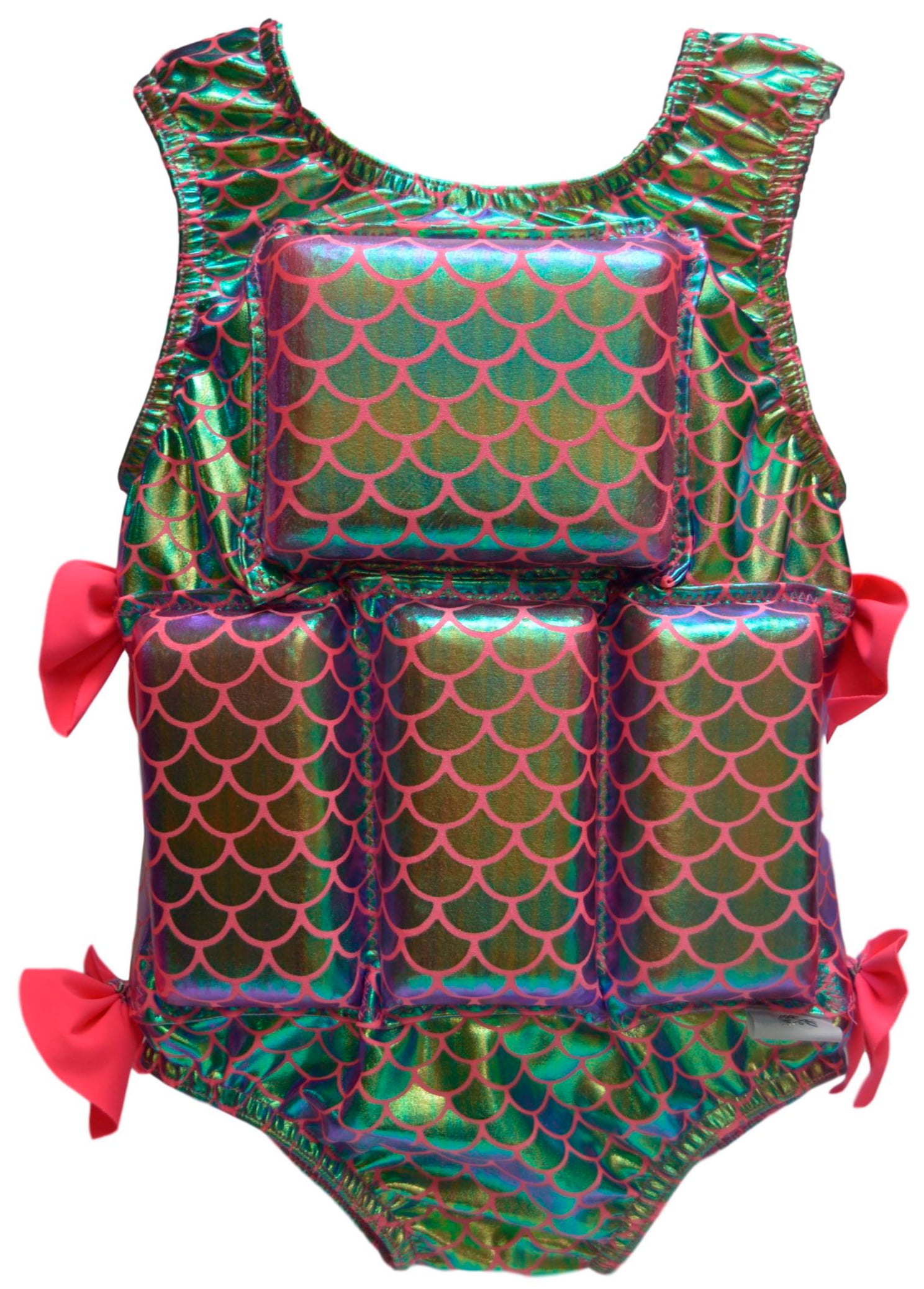 My Pool Pal Girls Flotation Swimsuit, Magical Mermaid, X-Small ...