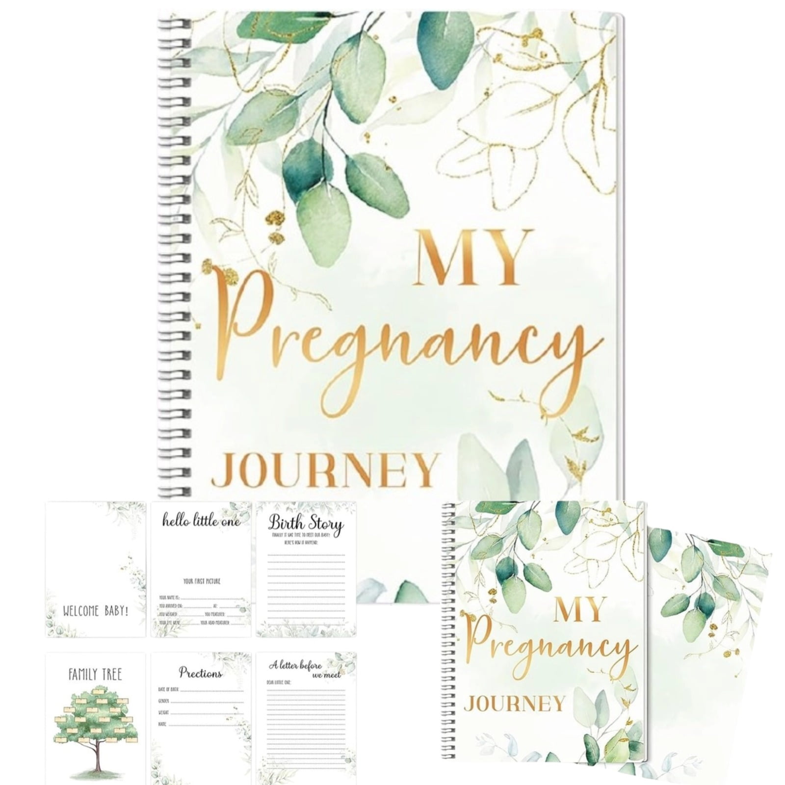 My Pregnancy Journey Complete Journal A Dedicated Diary and Keepsake ...