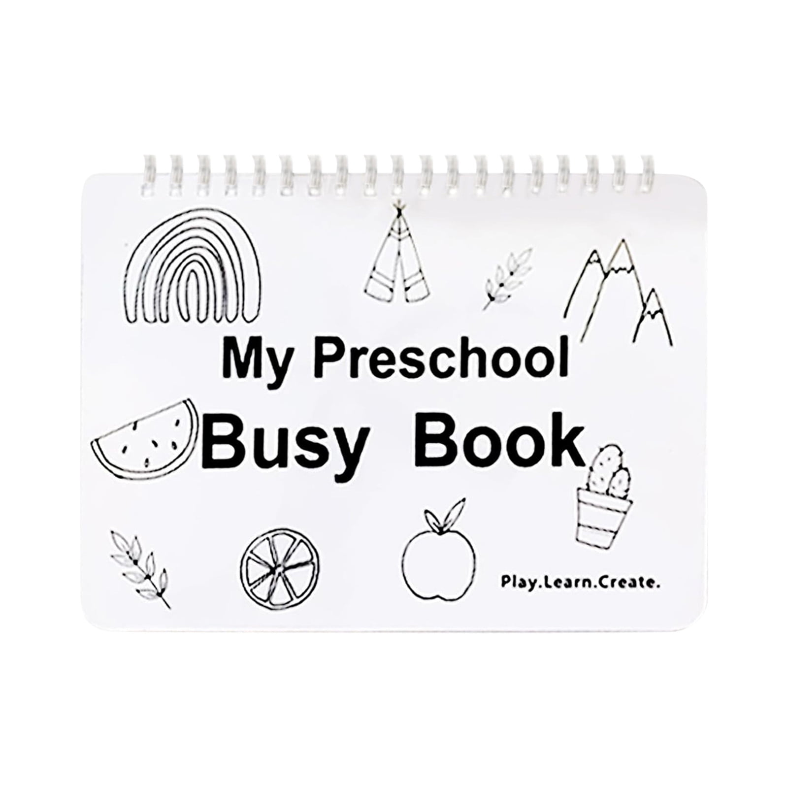 My Preschool Busy Book Busy Book Preschool Learning Activities for ...