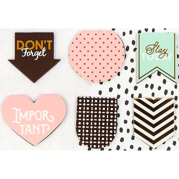 My Prima Planner Magnetic Page Markers 6/Pkg- - Walmart.com