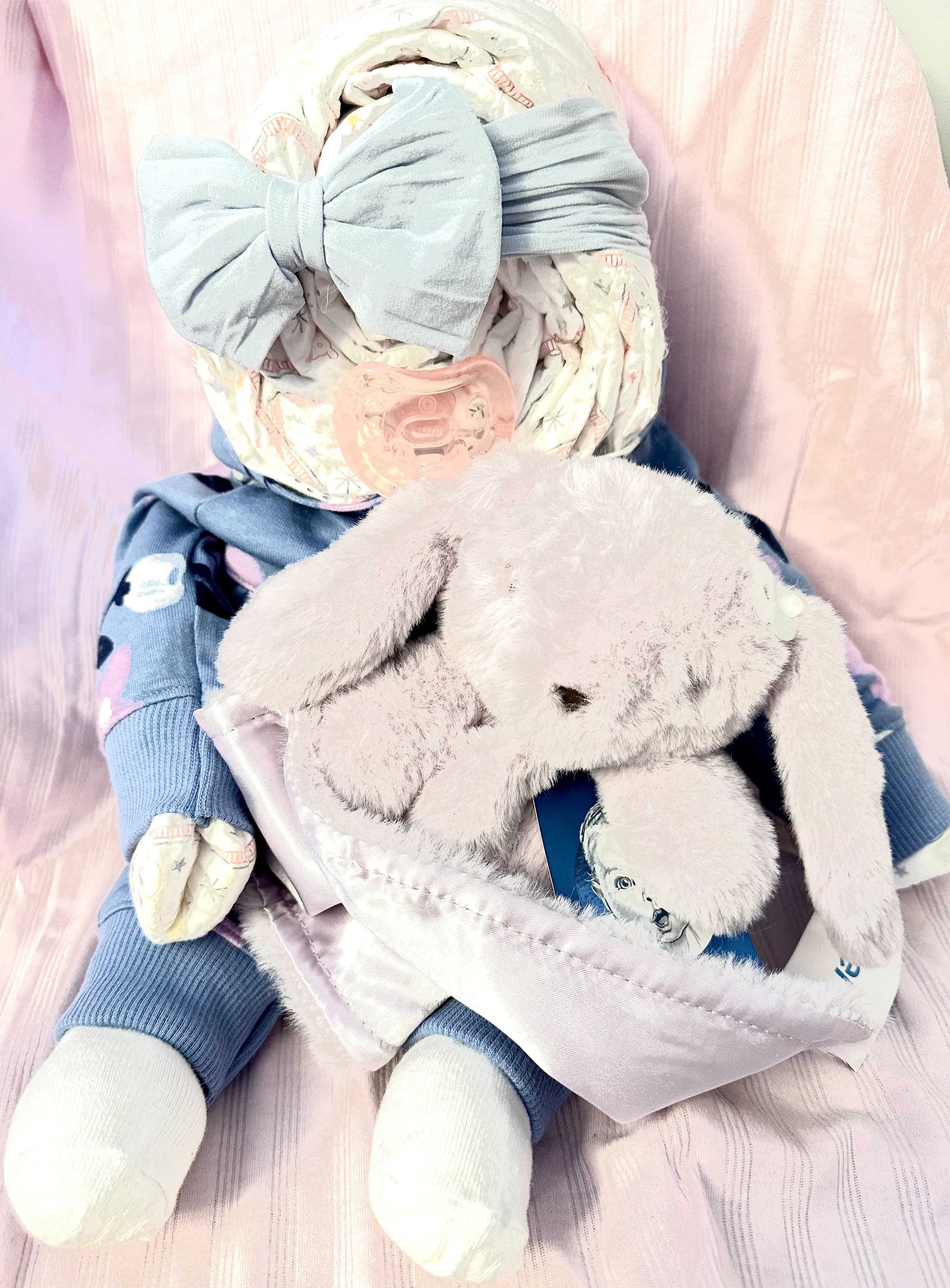 My Purple Bunny Diaper Baby - Walmart.com
