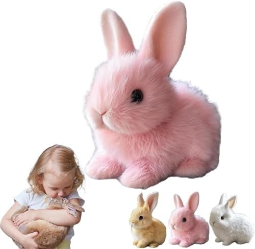 -My Realistic Bunny Toy, Interactive Bunny Realistic Bunny - Jumping ...