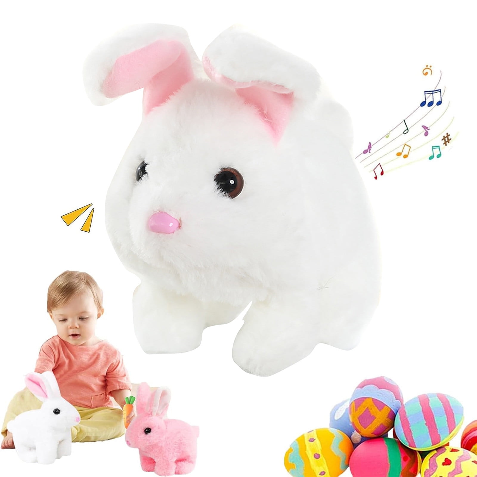 My Realistic Bunny Toy Interactive Bunny Realistic Bunny Jumping ...