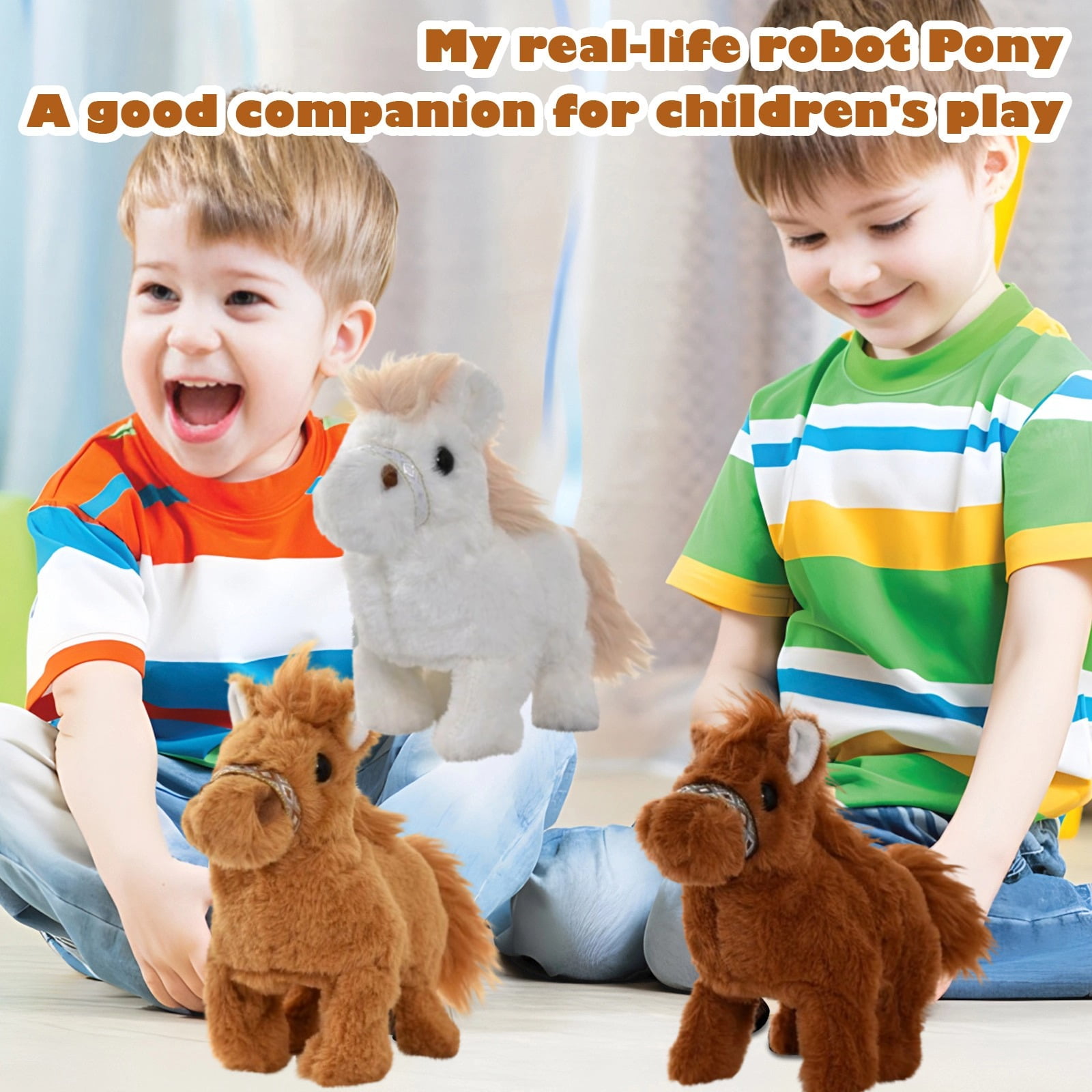My Realistic Robot Horse Toy – Galloping, Barking & Tail-Wagging Fun! A ...