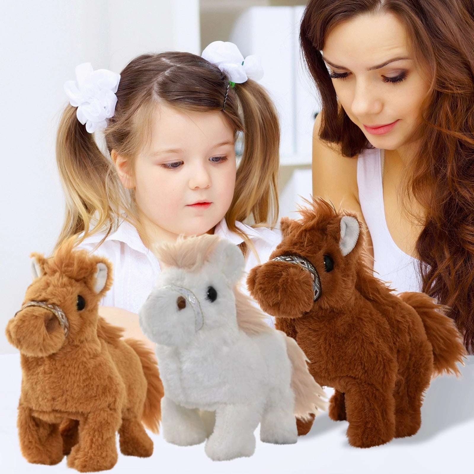 My Realistic Robot Horse Toy – Trots, Nods & Responds to Touch! Ultra ...
