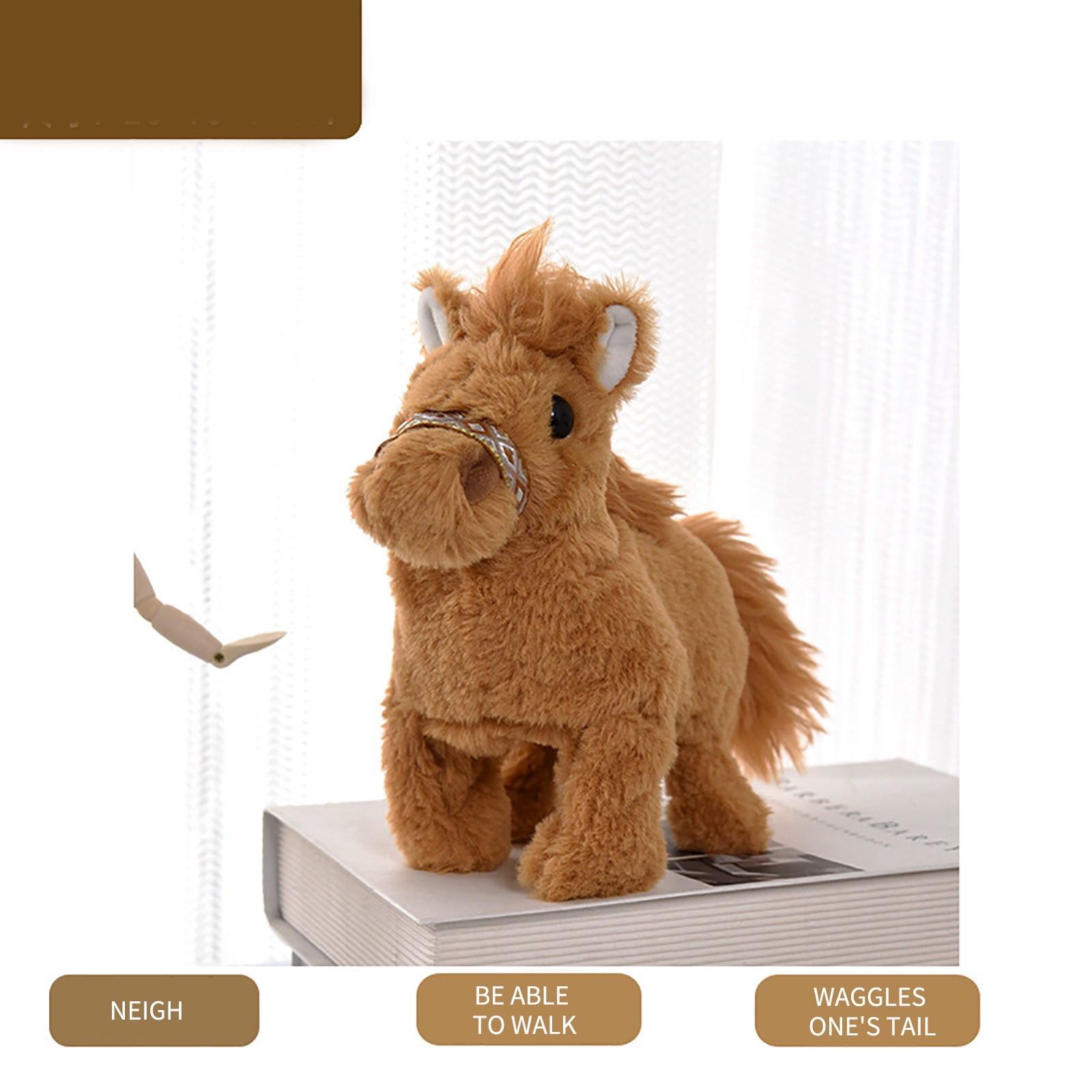 My Realistic Robot Pony, Realistic Robot Pony Walks, Barks and Wags Its ...