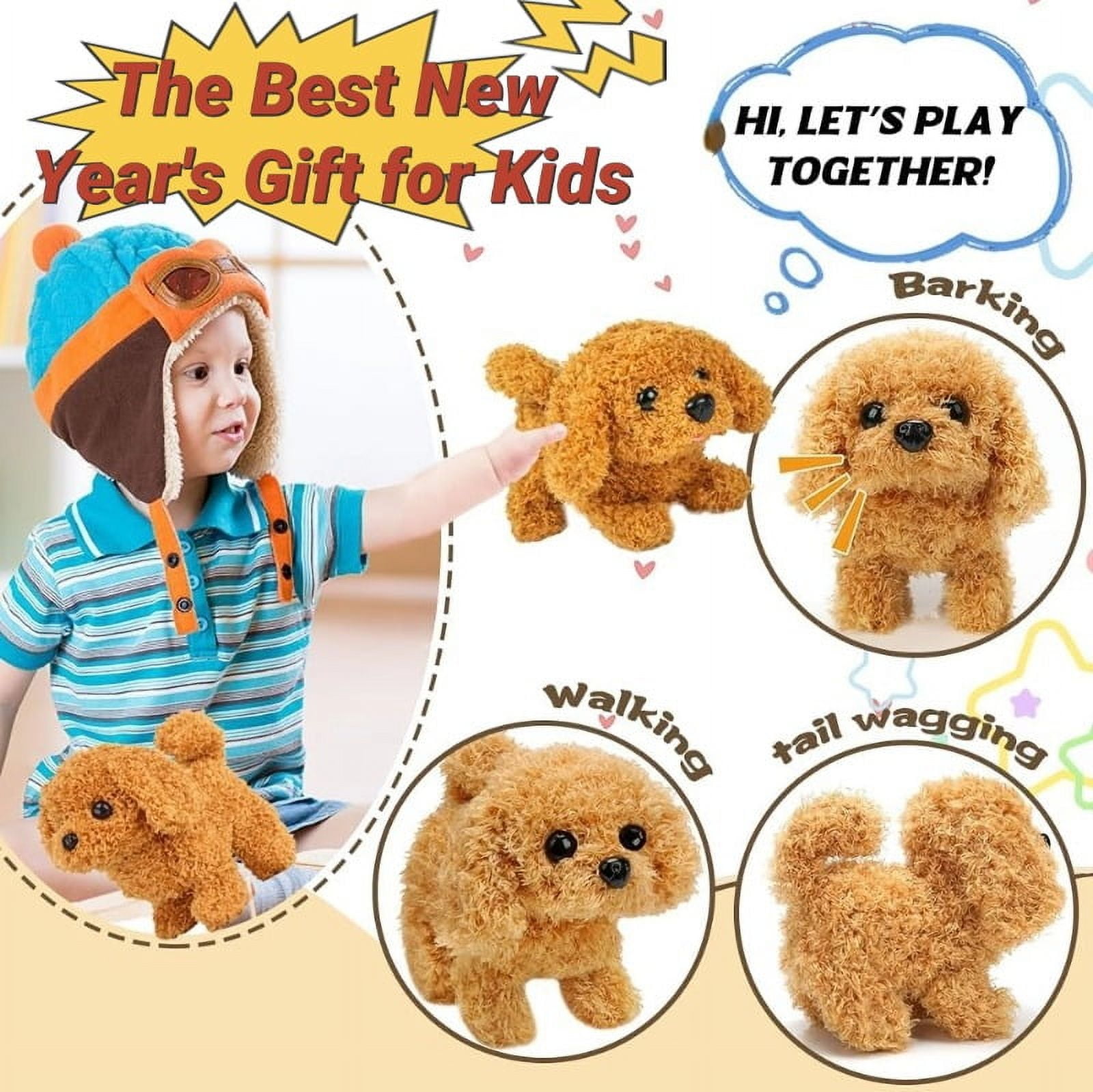 My Realistic Robot Puppy, Realistic Electronic Interactive Stuffed ...